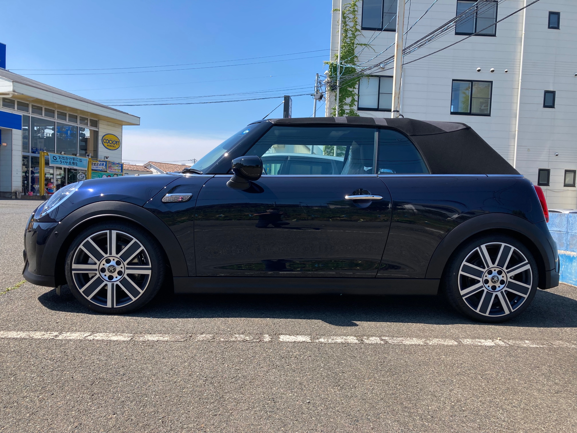【F57 MINI Convertible】×【MSSアジャスタブル スプリング】 | ミニ コンバーチブル 足まわり（サスペンション ...