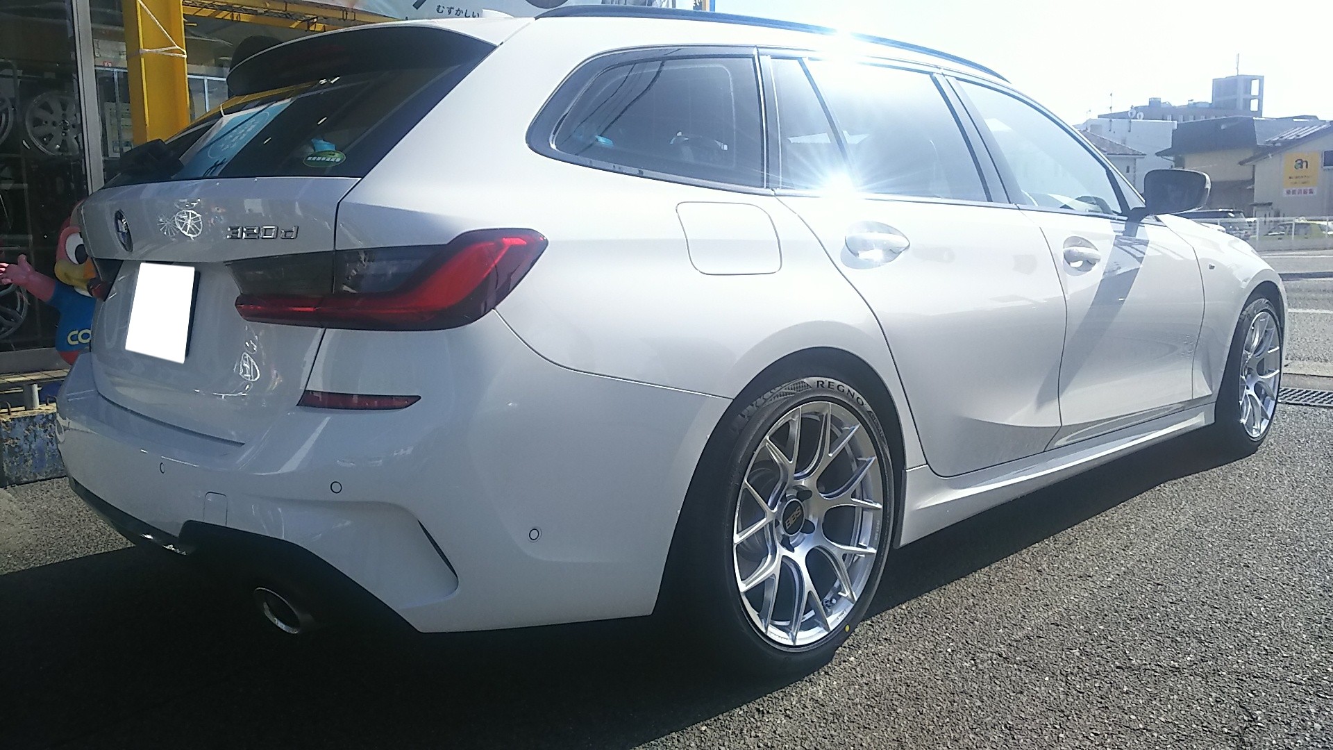 本日も【BBS RE-V7】‼ | BMW 3シリーズ ホイール タイヤ > タイヤ・ホイール交換 | スタッフ日記 | コクピット モリオカ ...