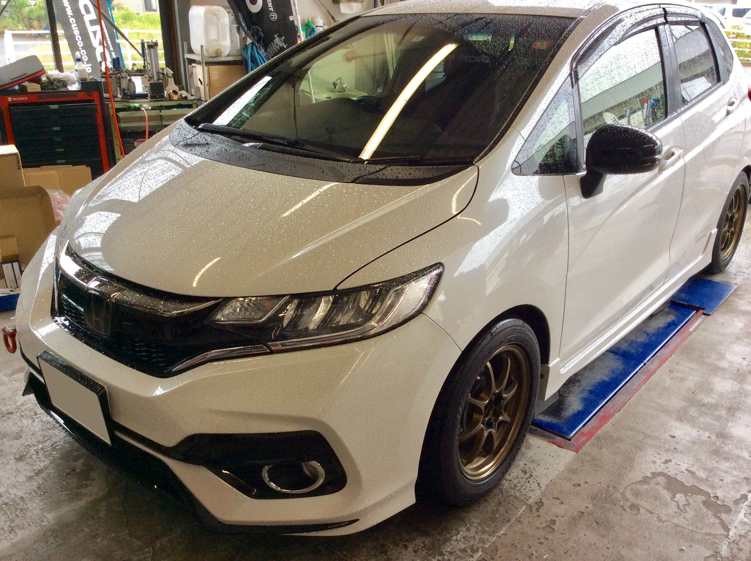 FIT RS GK5 CUSCOパーツ取り付けます！ | ホンダ フィット | カスタマイズ別ショーケース | コクピット 名取 | お店の ...