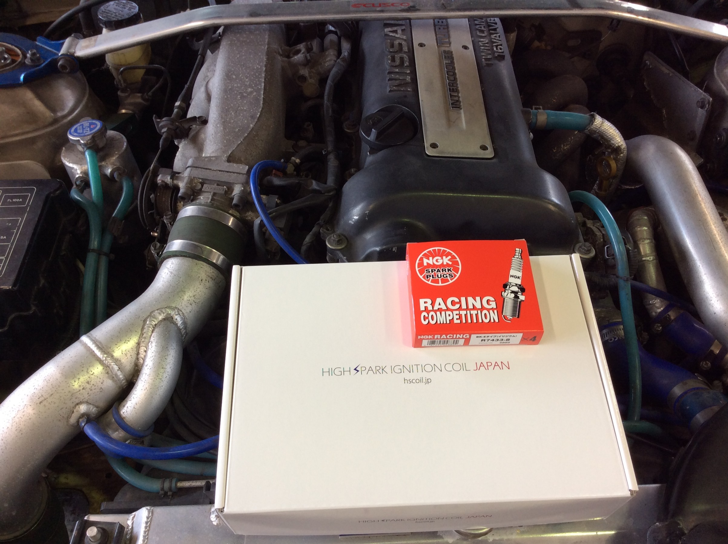 日産純正IGコイル4本セットS13,14シルビア - 自動車パーツ