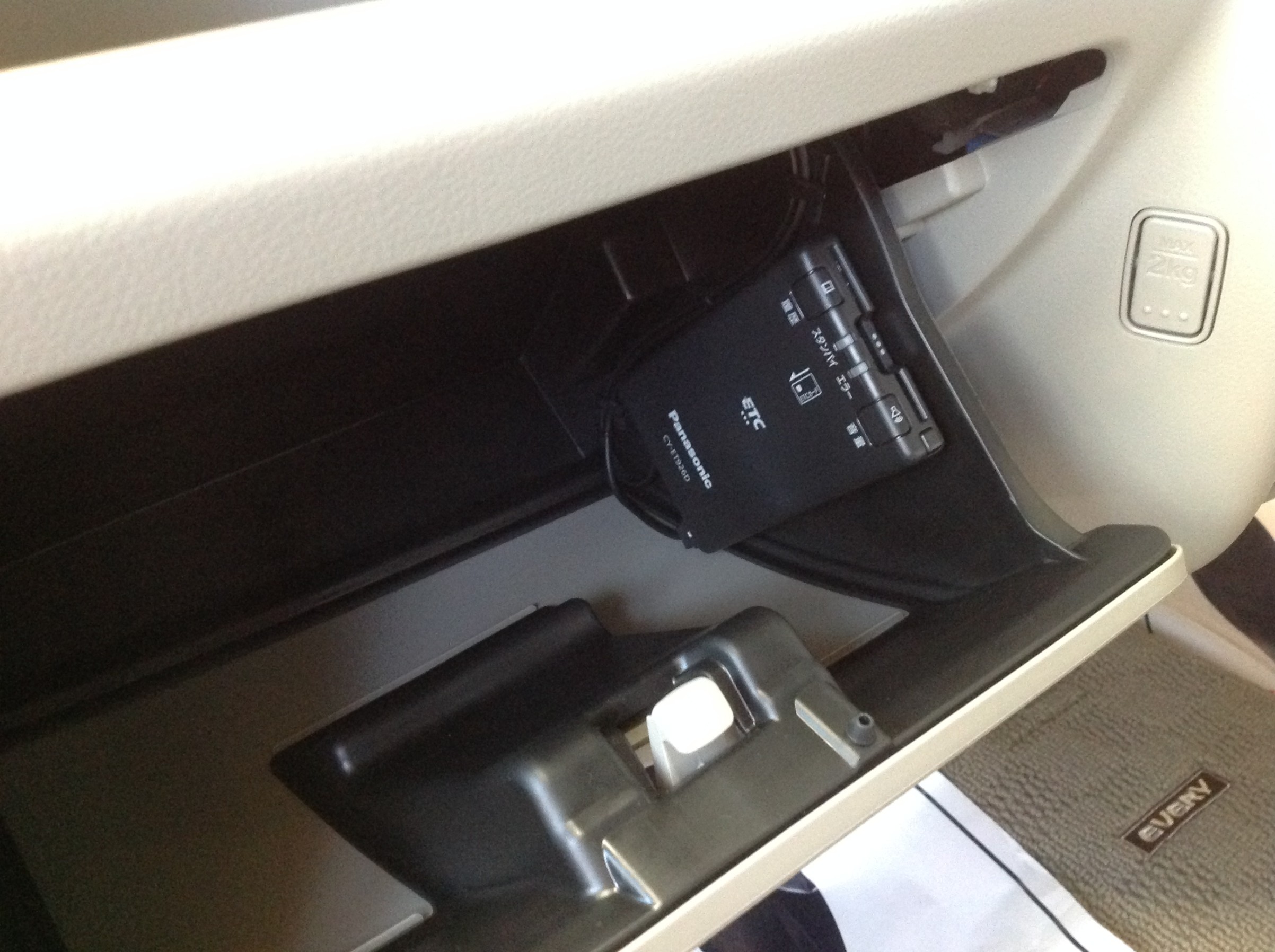 DA17W エブリイワゴンさん、ナビ＆ETC車載器装着です ♪ | スズキ エブリイワゴン AV・カーナビ・ドライブレコーダー・ETC AV・カーナビ・ドライブレコーダー・ETC ...