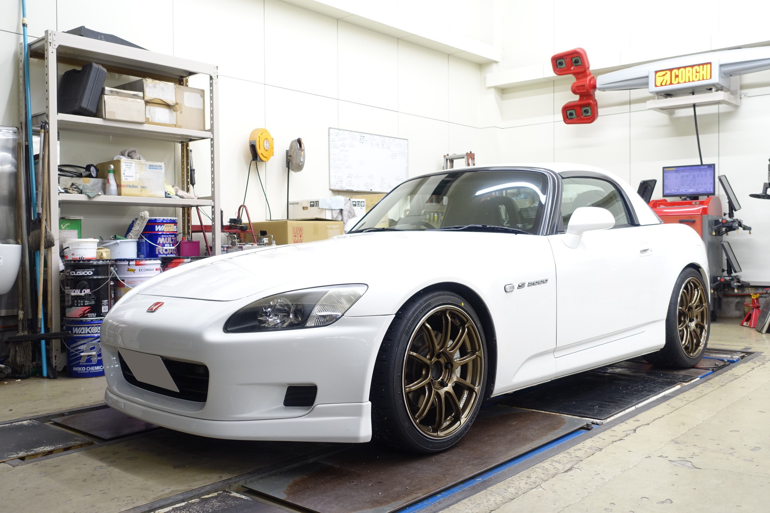 まさに夢のコラボ！？ ホンダ S2000（AP1）に「ADVAN Racing RSⅢ」＆「POTENZA RE-71RS」の取り付け ...