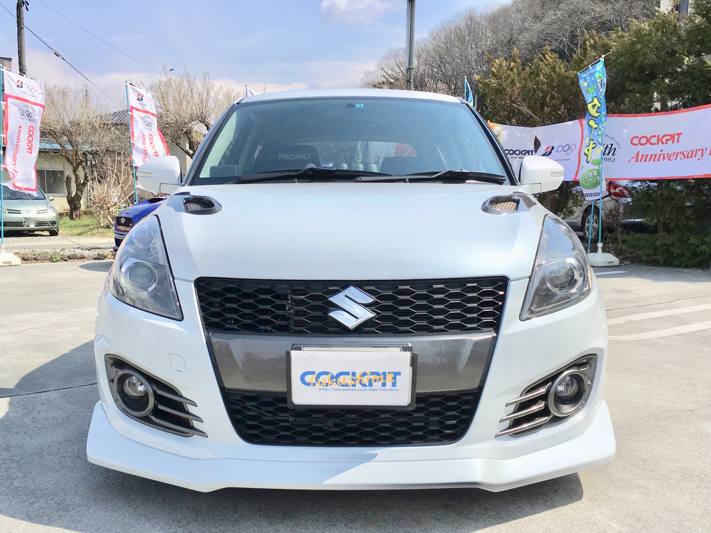 SUZUKI SWIFT Sport ZC32S | オーナーズカーインデックス | カスタマイズカー紹介 | コクピット 福島 | お客さま ...