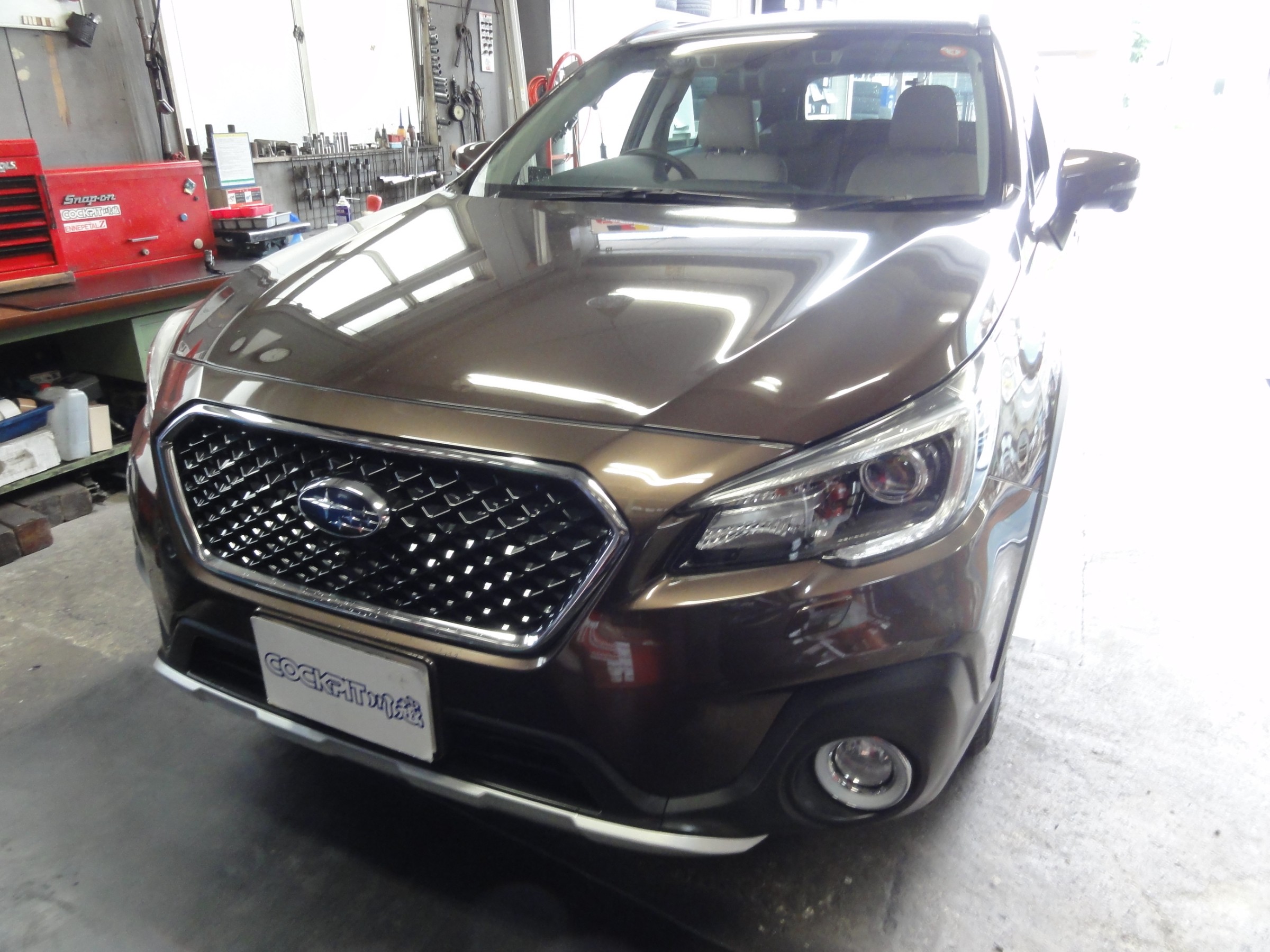 アウトバック（BS9）エナペタル製当店オリジナルショックアブソーバー＆ロケットクラフト製リフトアップキット装着。 | スバル アウトバック ...