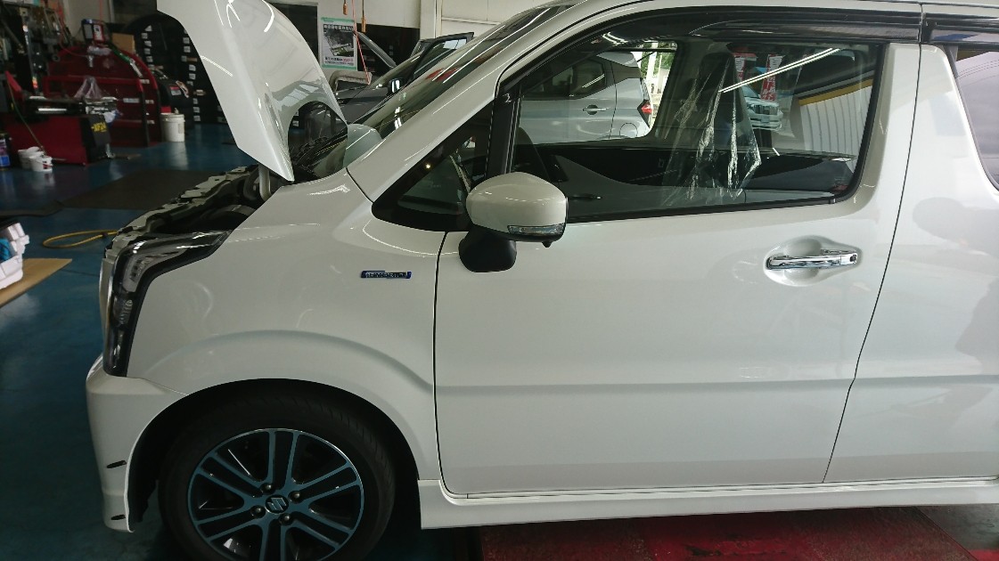 MH55S ワゴンR × ローダウン | スズキ ワゴンR スティングレー 足まわり（サスペンション・ブレーキ） | スタッフ日記 | コクピット 107 | 車のカスタマイズにかかわるスタッフより