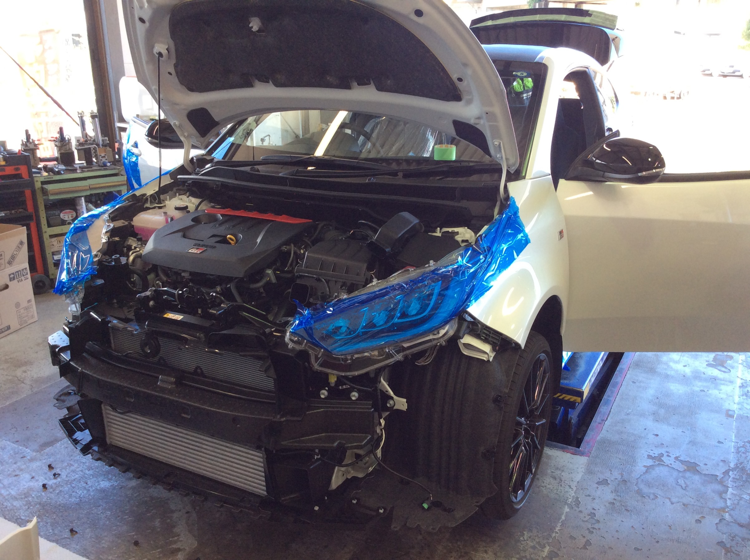 GRヤリスRC GXPA16 ナビゲーション取り付けます！ | トヨタ GRヤリス AV・カーナビ・ドライブレコーダー・ETC | カスタマイズ別ショーケース | コクピット 名取 | お店の ...