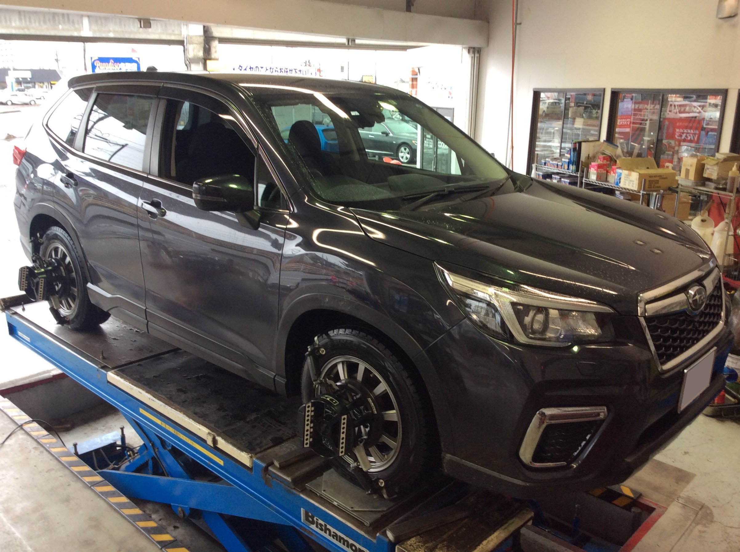 フォレスター SK9 スプリング交換します！ | スバル フォレスター | カスタマイズ別ショーケース | コクピット 名取 | お店の取付加工事例紹介