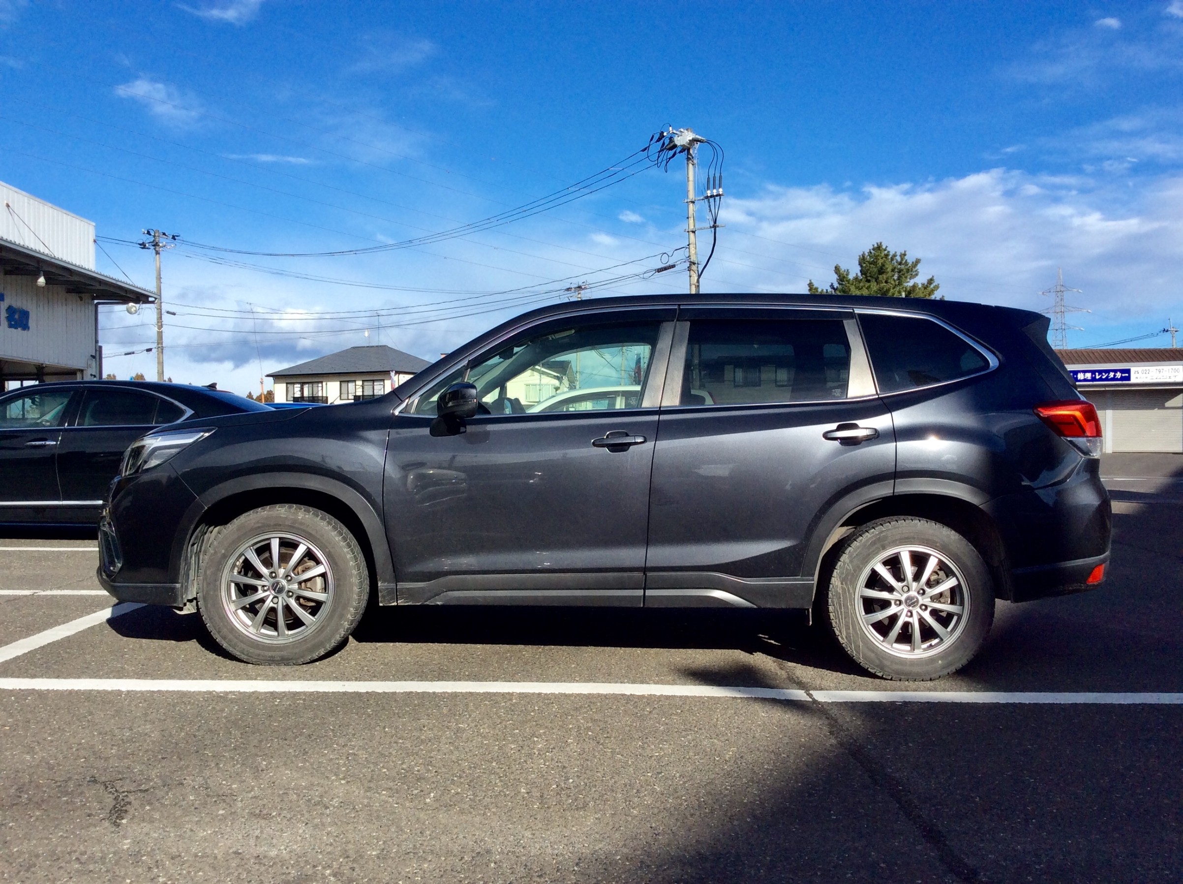 フォレスター SK9 スプリング交換します！ | スバル フォレスター | カスタマイズ別ショーケース | コクピット 名取 | お店の取付 ...