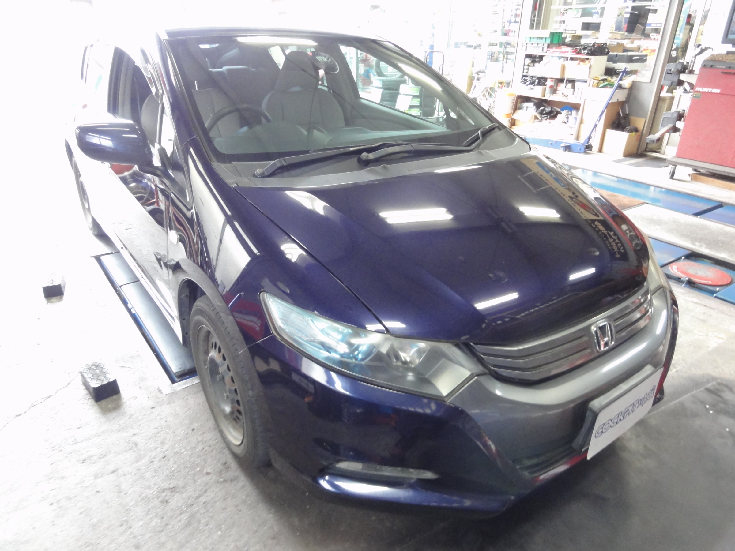 インサイト（ZE2）持込みユーザー車検＆車検整備及び点検。 | ホンダ インサイト その他パーツ その他 > 車検 | 作業日誌 ...