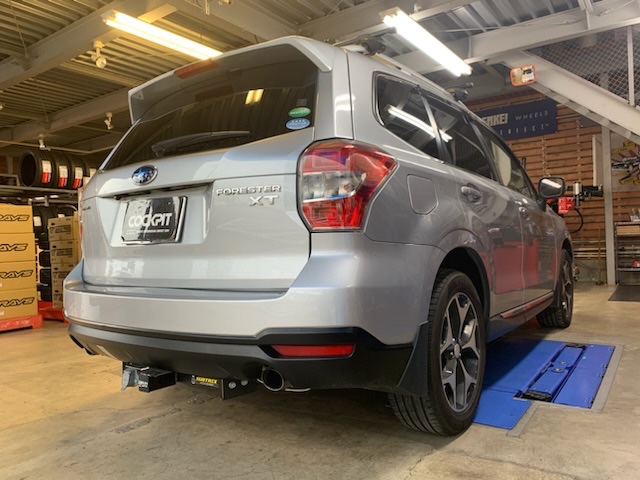 SUBARU FORESTER [SJ5] メンテナンス作業 NUTECエンジンオイル交換&CVTフルード交換・NGKスパークプラグ交換 ...