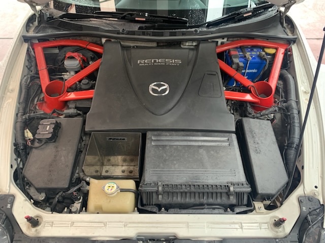 MAZDA RX-8 [SE3P] メンテナンス作業 NUTECエンジンオイル&ミッションオイル交換・CUSCOリアデフオイル交換・リア ...