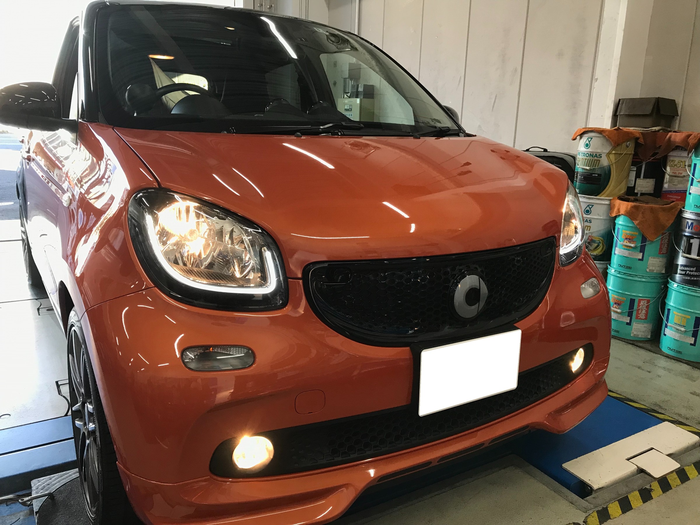 スマート フォーフォー（W453）…LED化。 | 取り付け事例 | コクピット21世田谷 | お店の取付加工事例紹介