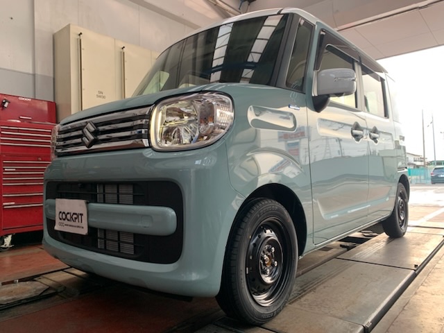 SUZUKI SPACIA [MK53S] 用品取付 TVキット取付 #スズキ#スペーシアTVキット取付#新車 | スズキ スペーシア | スタッフ 日記 | コクピット 荒井 | 車の ...