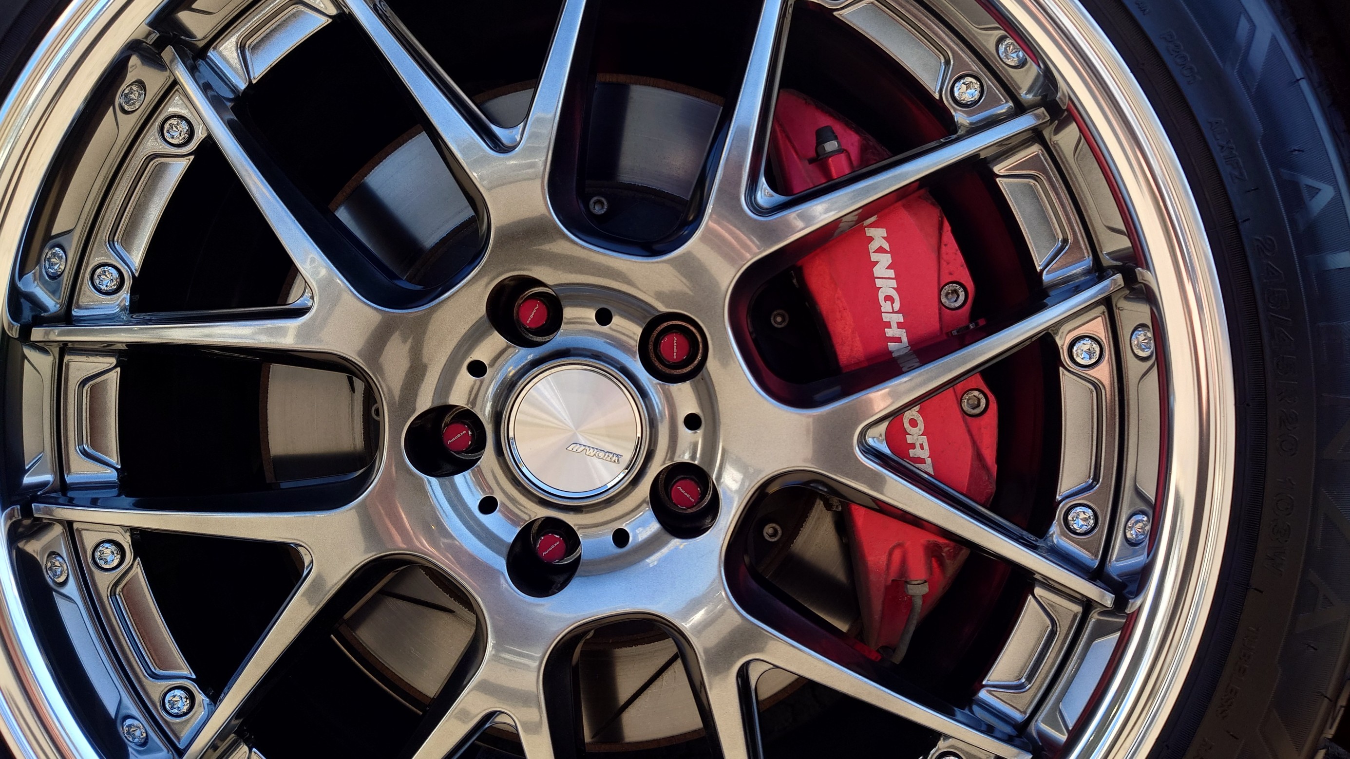 WORK（ワーク）LANVEC（ランベック）LM7 & アレンザ LX100 の装着作業 ／ マツダ CX-8 | マツダ CX-8 ホイール ...