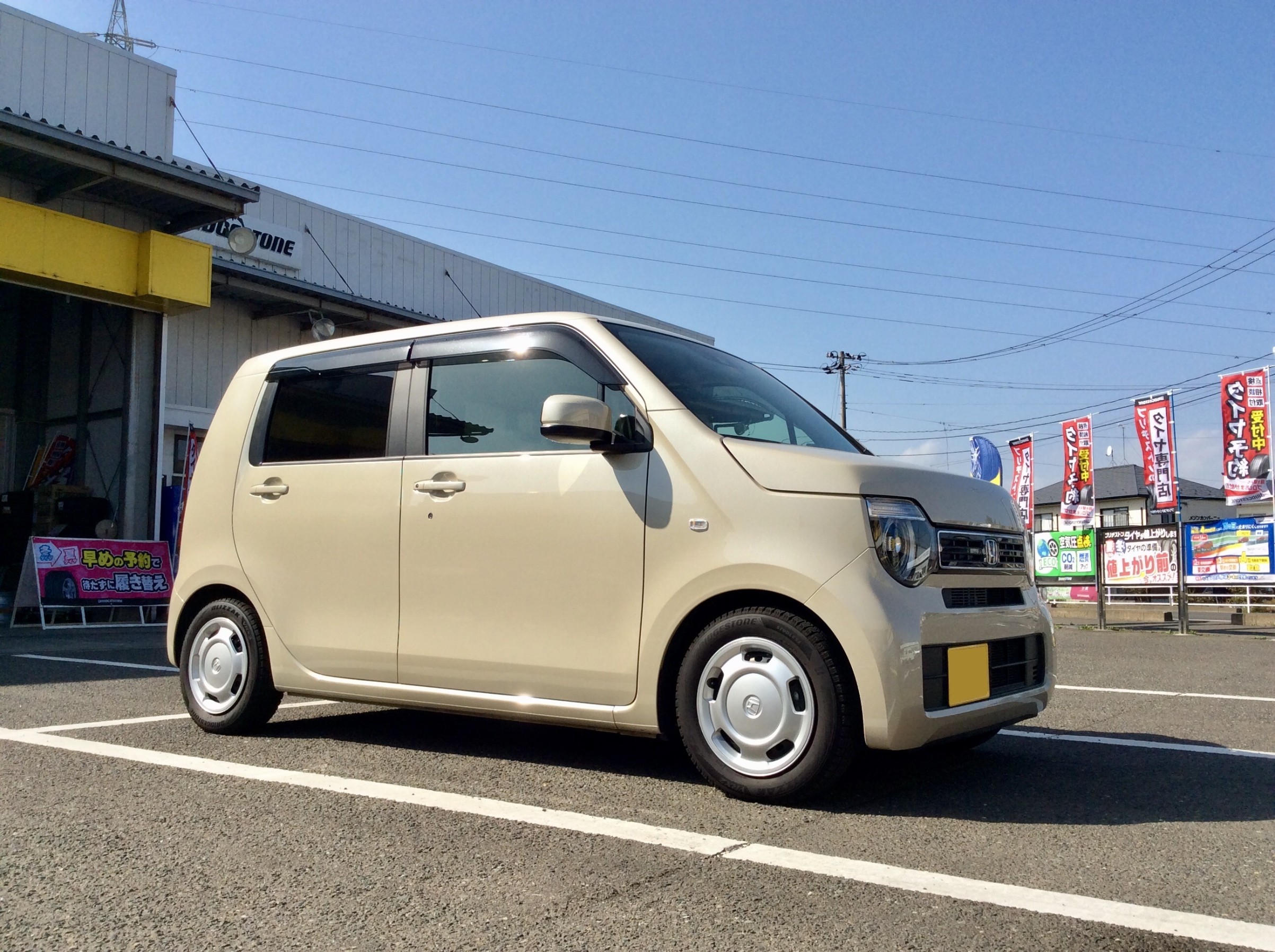 N-WGN JH4 スプリング交換します！ | ホンダ N-WGN 足まわり（サスペンション・ブレーキ） | カスタマイズ別ショーケース | コクピット 名取 | お店の取付加工事例紹介