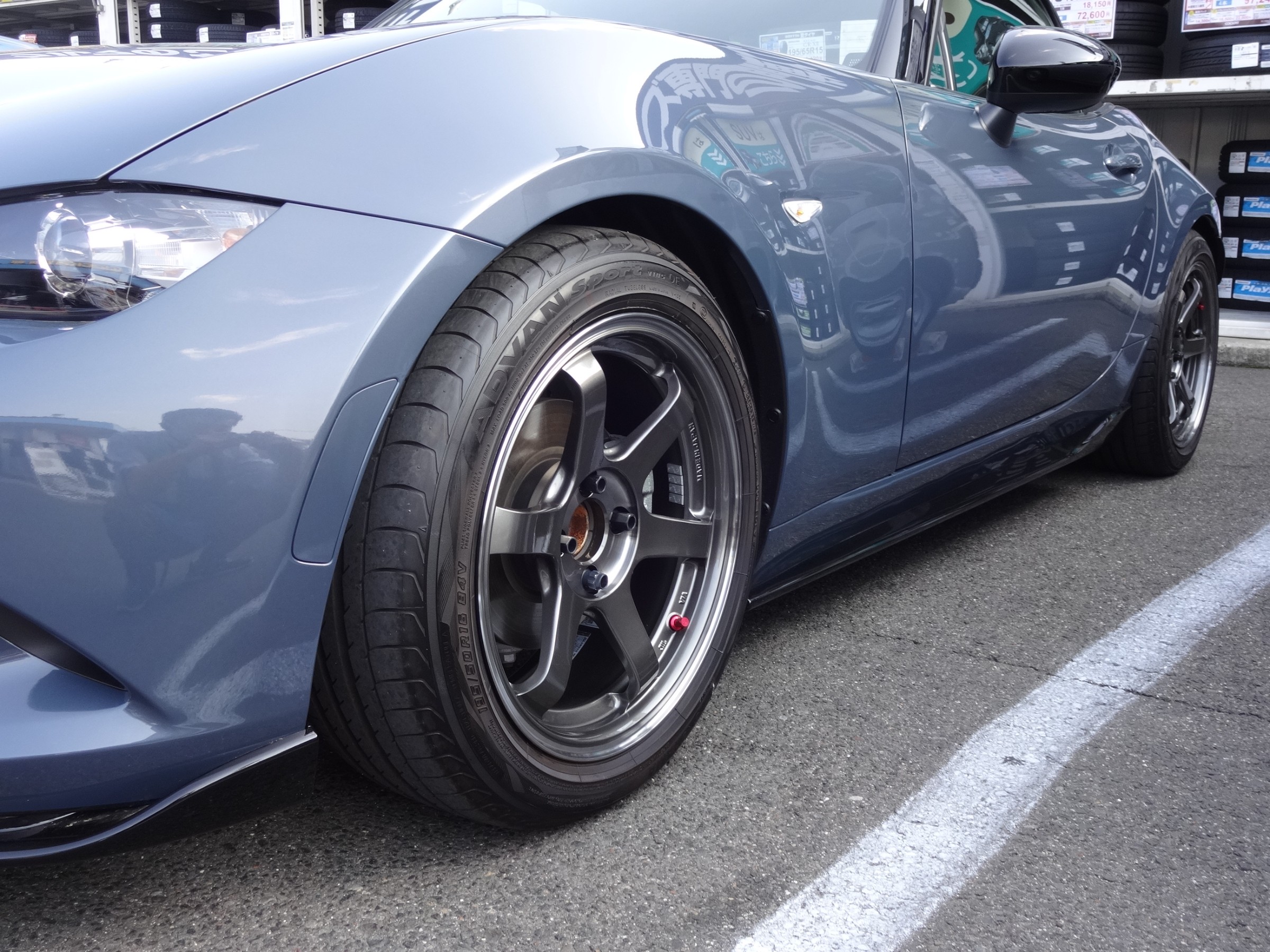 2023年春ホイール装着事例 NDロードスターにTE37 SONIC SL | マツダ ロードスター | 今日の出来事 | コクピット 西部 | 車のカスタマイズにかかわるスタッフより