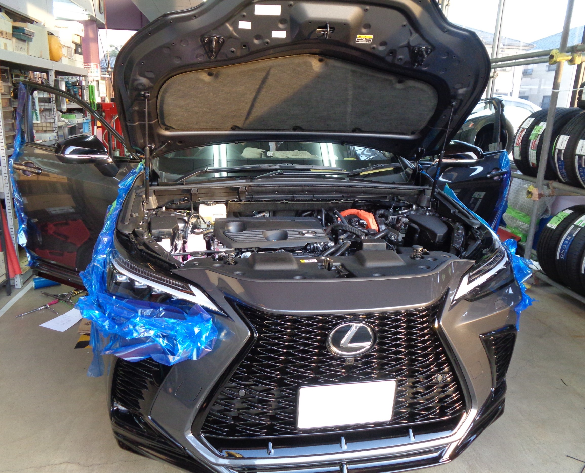 レクサス NX350h最新盗難手口！リレーアタックやCANインベーダーから愛車を守るAUTHOR ALARMのIGLA ALARM取付！ | レクサス AV・カーナビ・ドライブレコーダー ...