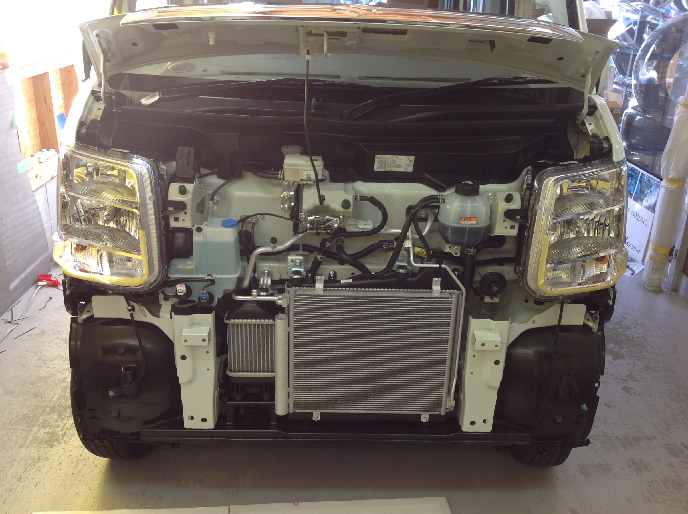 新車が続々入庫中～♪ DA17W エブリイワゴンさん、速攻カスタム～♪ 後編～♪ | スズキ エブリイワゴン HID・LED（その他電装系 ...