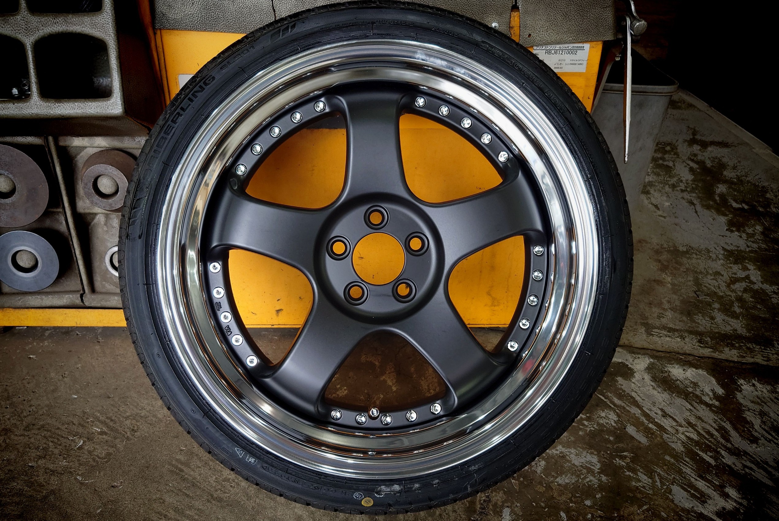 SSR Professor（プロフェッサー） MS1 & セイバーリング SL201 の装着作業 ／ スバル インプレッサ スポーツワゴン ...