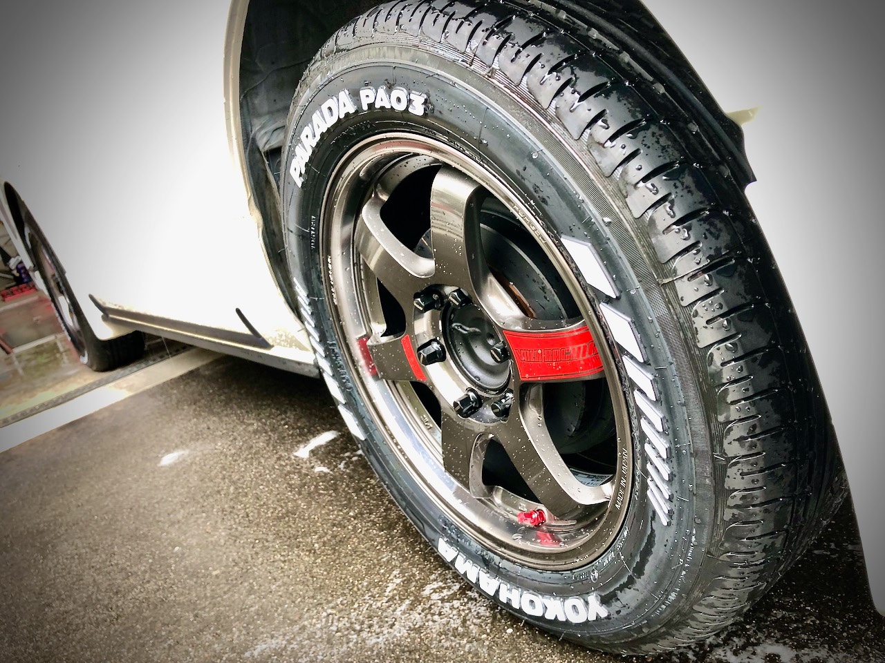 TRH219W改 TOYOTA HIACE RAYS VOLK RACING TE37SB SL | トヨタ ハイエースワゴン ホイール タイヤ > タイヤ・ホイール交換 | ☆メモらんだむ★ ...