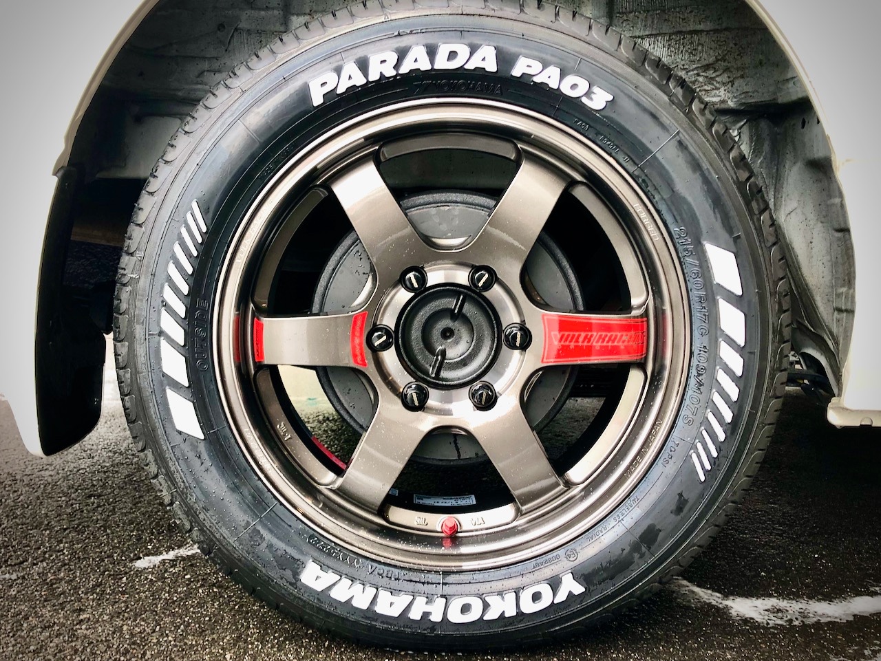 TRH219W改 TOYOTA HIACE RAYS VOLK RACING TE37SB SL | トヨタ ハイエースワゴン ホイール タイヤ > タイヤ・ホイール交換 | ☆メモらんだむ★ ...