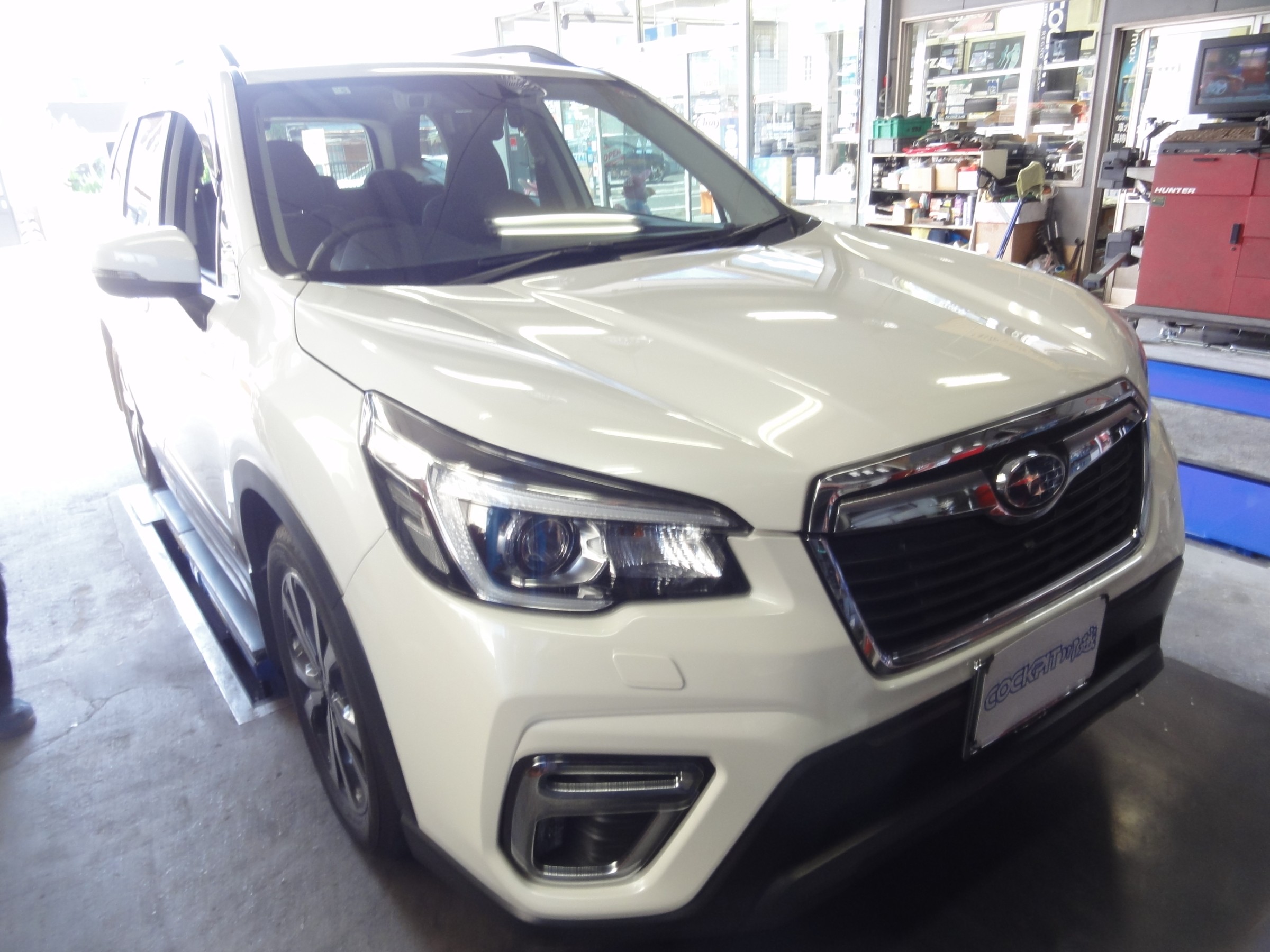 フォレスター（SK9）エンドレス製コンフォートスポーツブレーキパッド「SSMプラス」装着。 | スバル フォレスター 足まわり（サスペンション ...