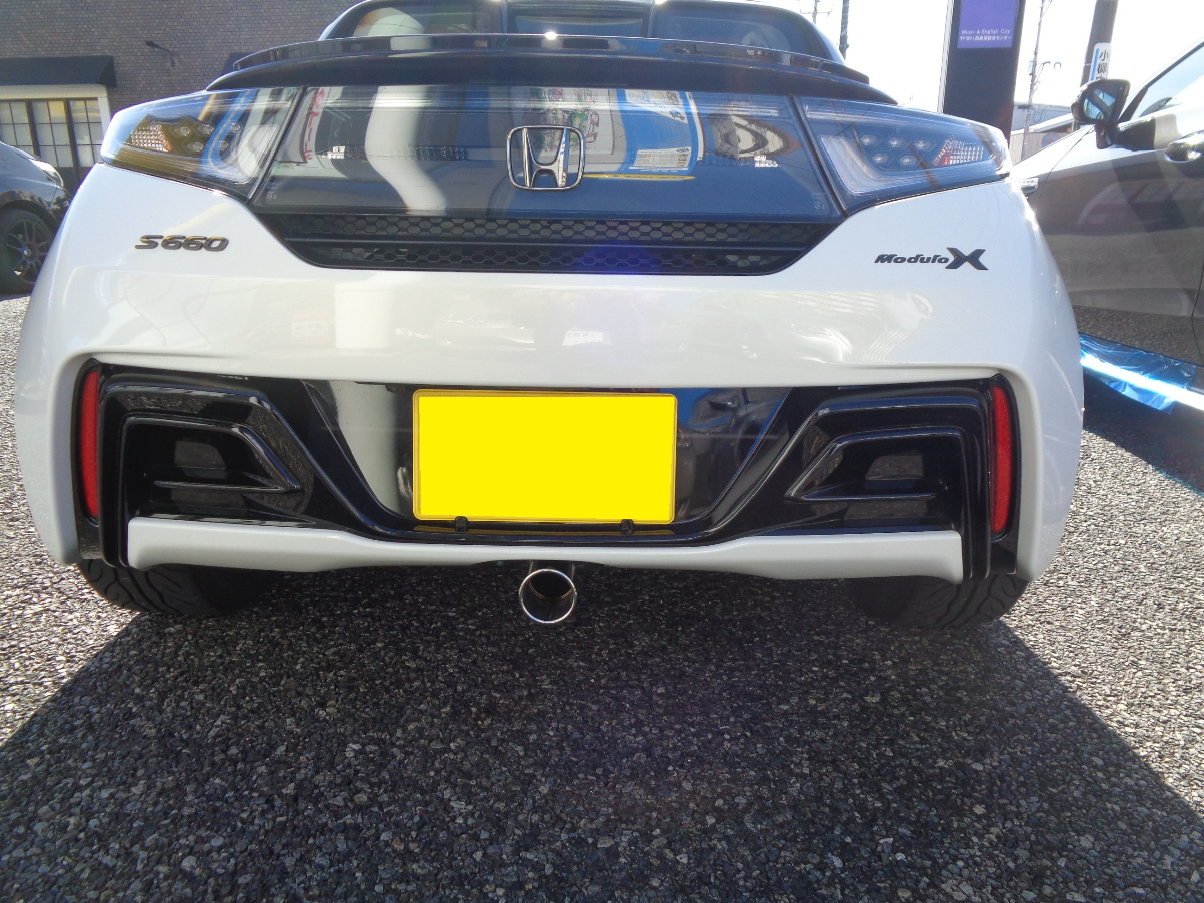 ホンダ S660 SPOON SPORTS マフラーへ交換！ | ホンダ S660 吸・排気系 吸・排気系 > マフラー取付 | 新潟青山日記 | スタイルコクピット 新潟青山 | 車の ...