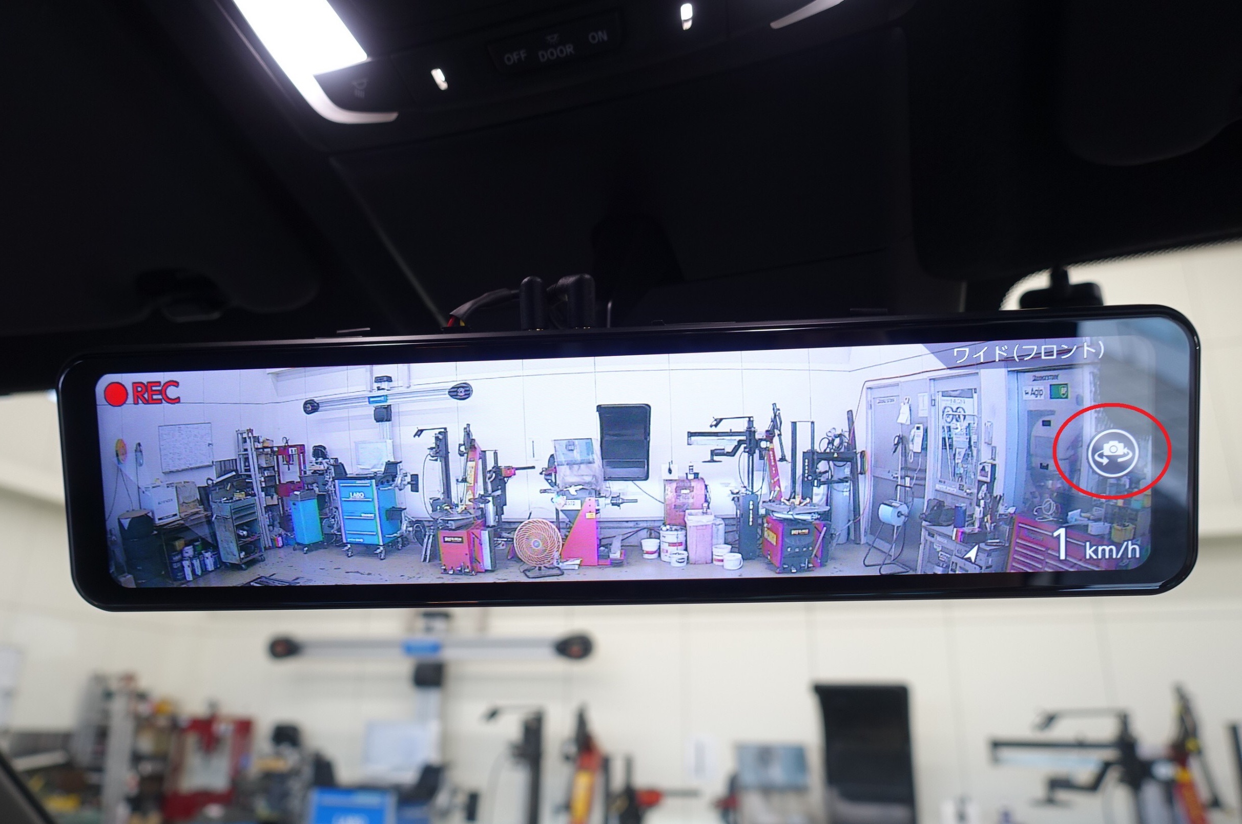 前後ドラレコ機能も搭載したオールインワンのデジタルインナーミラー「COMTEC ZDR038」を新型ステップワゴン（RP8）に取り付けました！ | ホンダ ステップワゴン | 店長アサコの ...