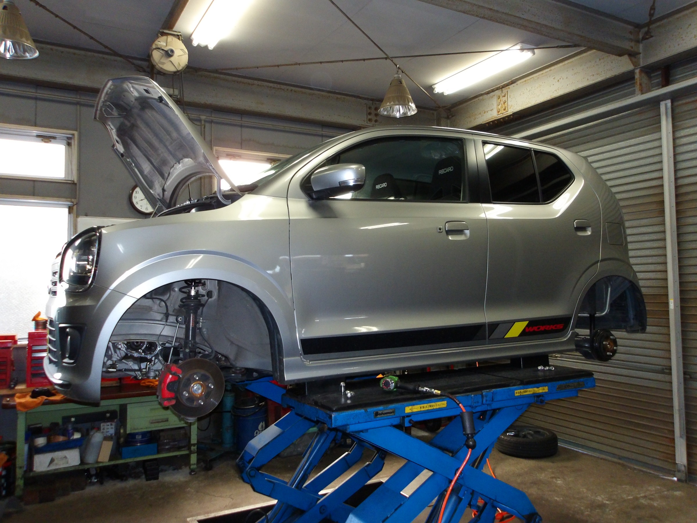 アルトワークス（HA36S）5速ギヤ交換。 | スズキ アルトワークス その他パーツ その他 > その他、快適なカーライフ用品からマニアックなGTパーツまで取り付けいたしますので御相談下さい ...