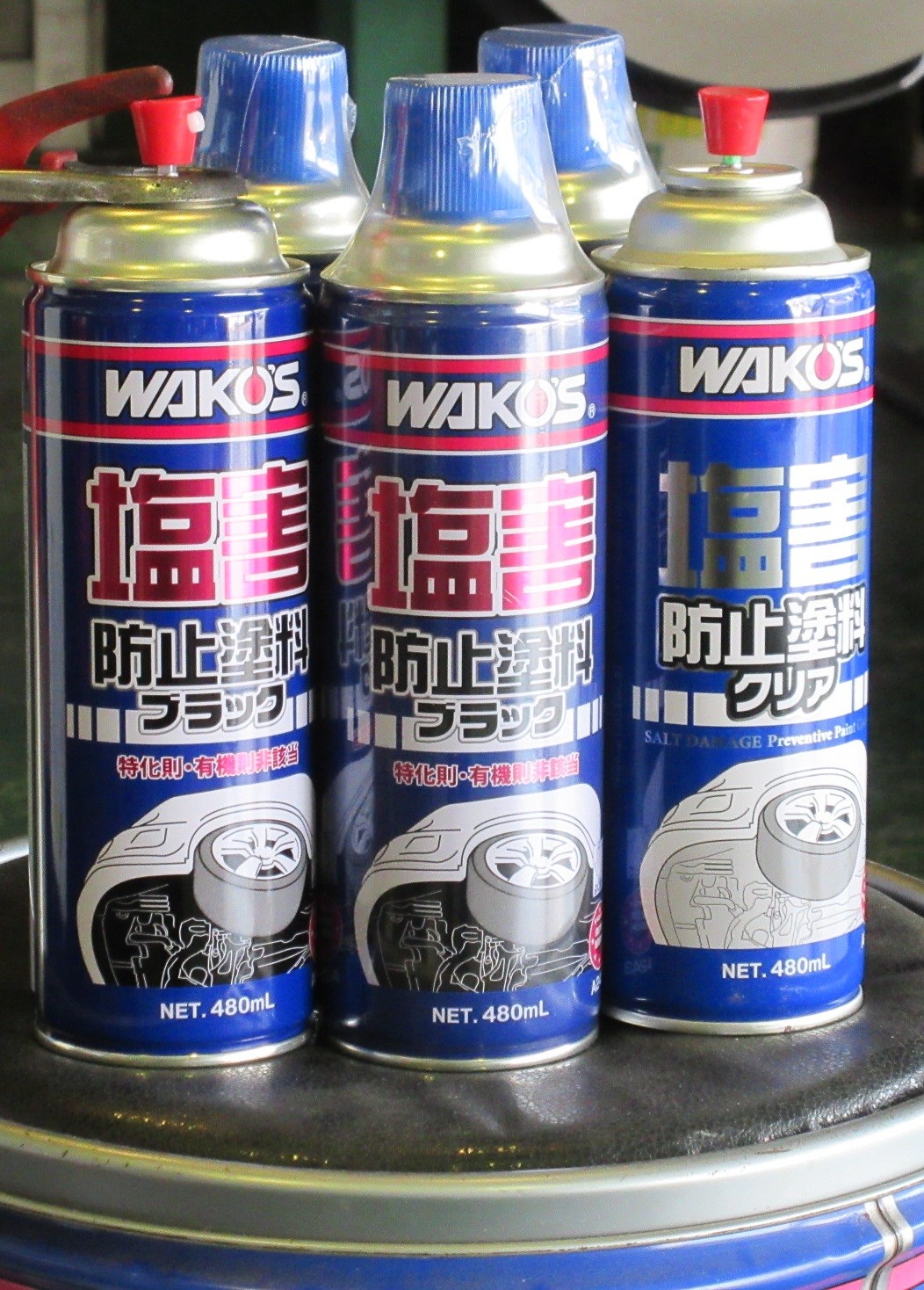WAKO'S『SDP-A・SDPC-A 塩害防止塗料』カーケアケミカル | その他パーツ | 商品情報 | コクピット さつま貝塚 | おすすめ商品（タイヤ、ホイール、カーナビ、ETC ...