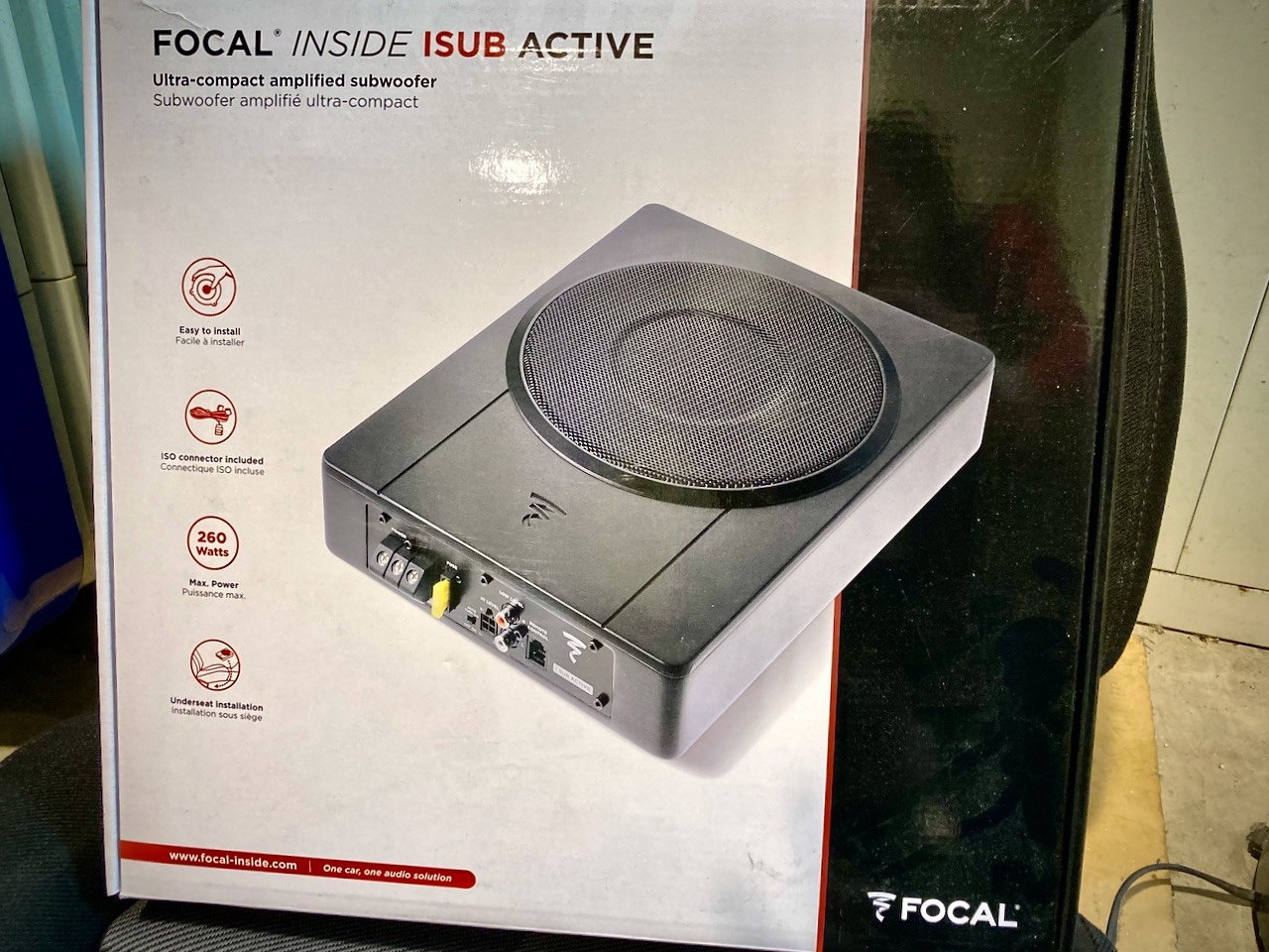 FOCAL INSIDE ISUB ACTIVE | ☆メモらんだむ★ | コクピット 福島 | 車のカスタマイズにかかわるスタッフより