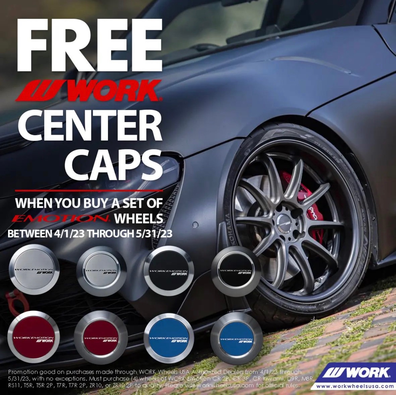 始まりました(*´˘`*)♡ 春のホイールフェア『WORK』&『RAYS』2メーカー合同開催！ガチンコホイール勝負！？ | ホイール ...