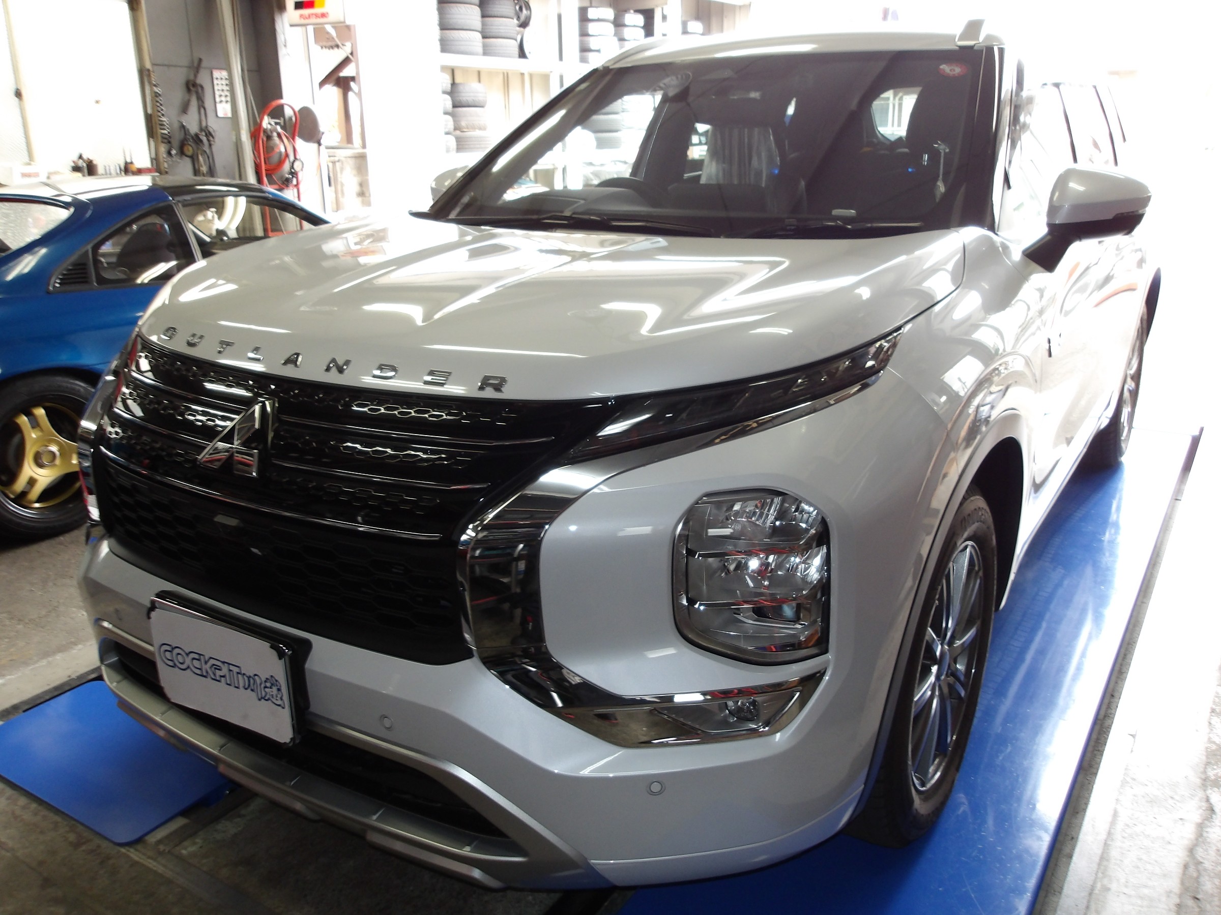 アウトランダー（GN0W：PHEV）アライメント測定＆調整。 | 三菱 アウトランダーPHEV ホイール > 4輪トータルアライメント測定・調整 | 作業日誌 | コクピット 川越 | お店の ...