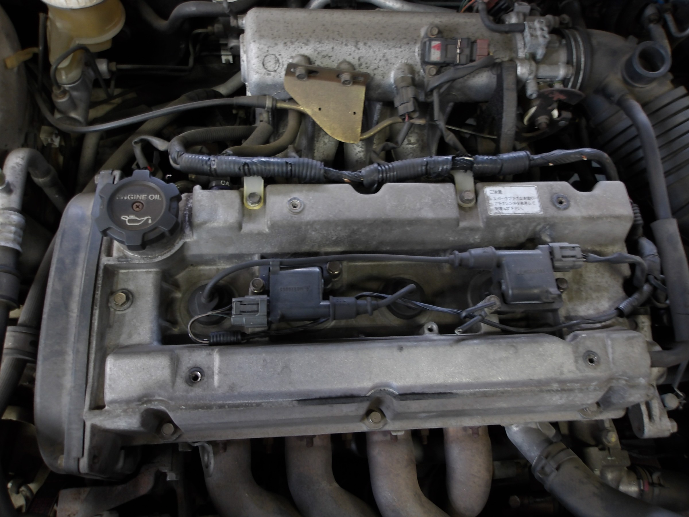 ミラージュ（CJ4A）スパークプラグコード＆スパークプラグ交換。 | 三菱 ミラ－ジュ その他パーツ その他 > その他、快適なカーライフ用品 ...