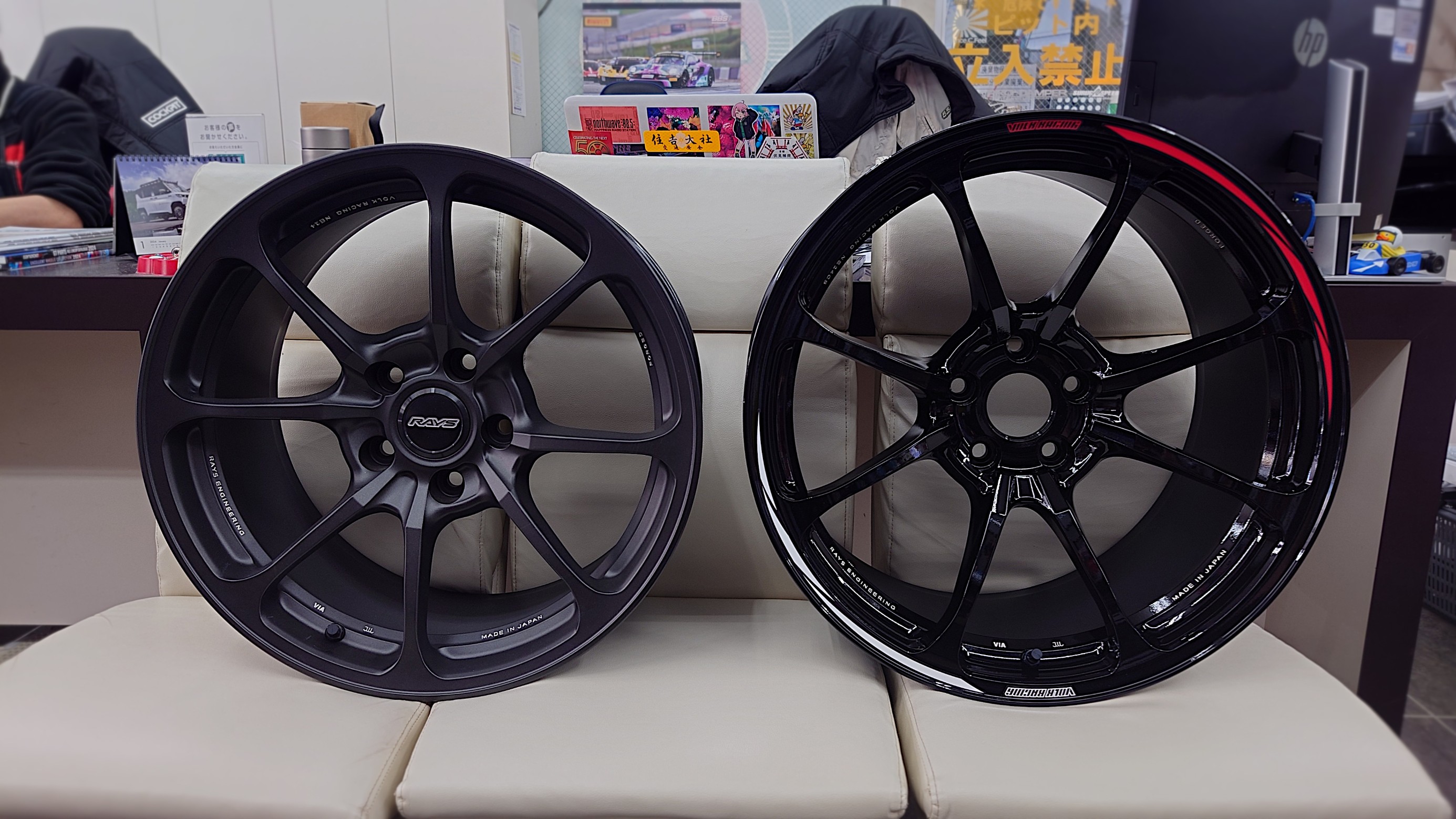 RAYS（レイズ）の 2024年 NEWモデル☆ ボルクレーシング「NE24 club sport」が来店 !! 1週間くらい滞在しています ♪ | ホイール タイヤ > タイヤ・ホイール交換 ...