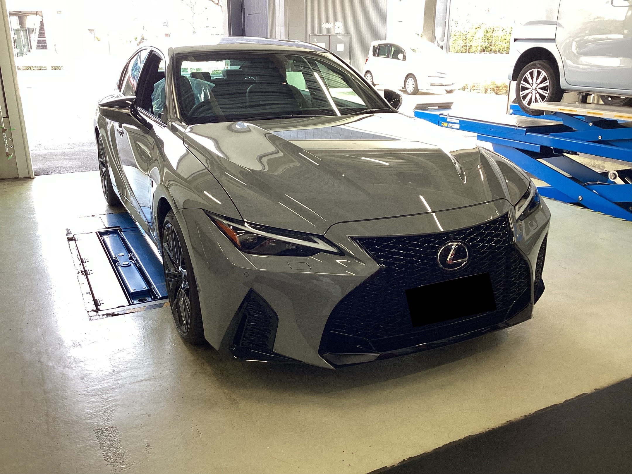 LEXUS IS500 RSR Ti2000取り付け | 取り付け事例 | コクピット21世田谷 | お店の取付加工事例紹介