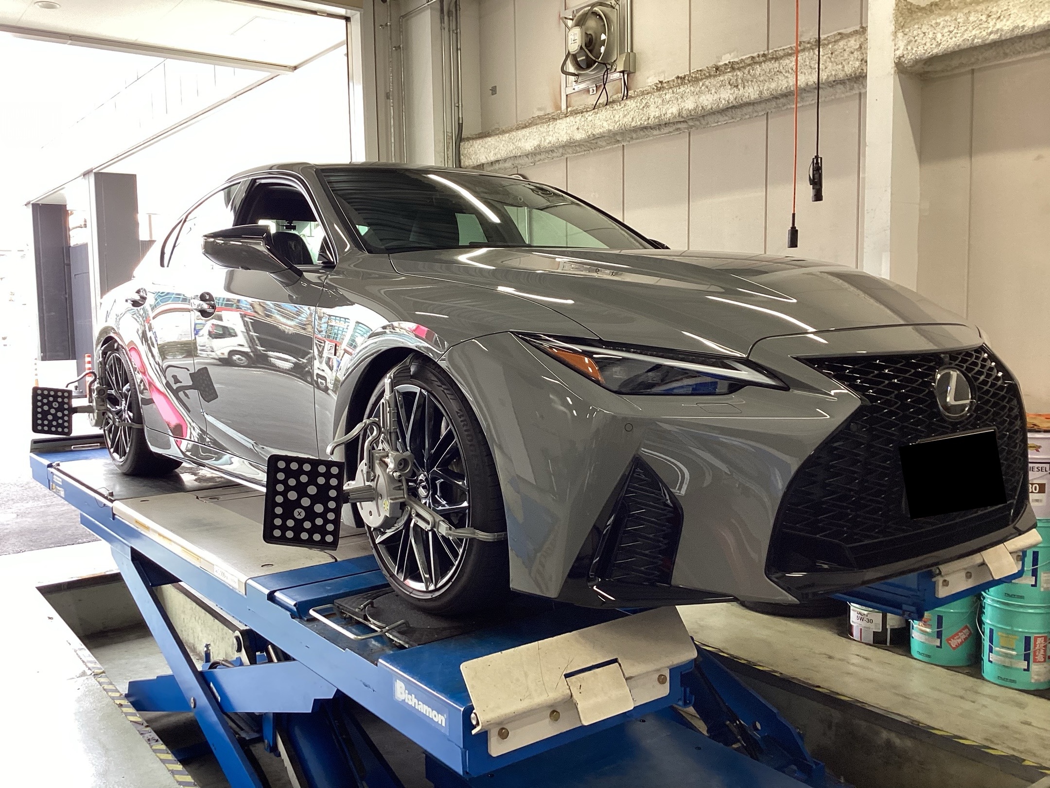LEXUS IS500 RSR Ti2000取り付け | 取り付け事例 | コクピット21世田谷 | お店の取付加工事例紹介