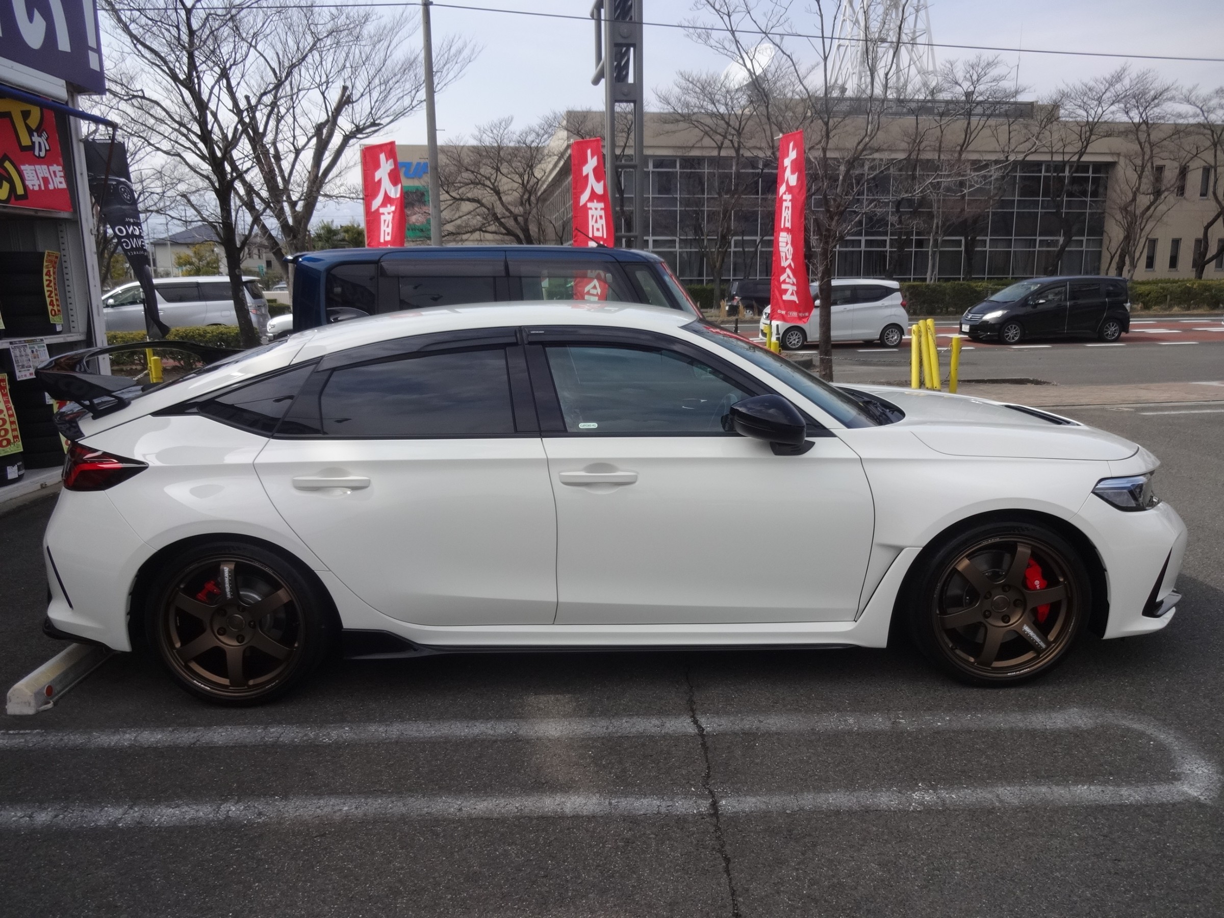 2024年春ホイール装着事例 シビックタイプR FL5に VOLK RACING TE37 SAGA S-plus | ホンダ シビックタイプ ...