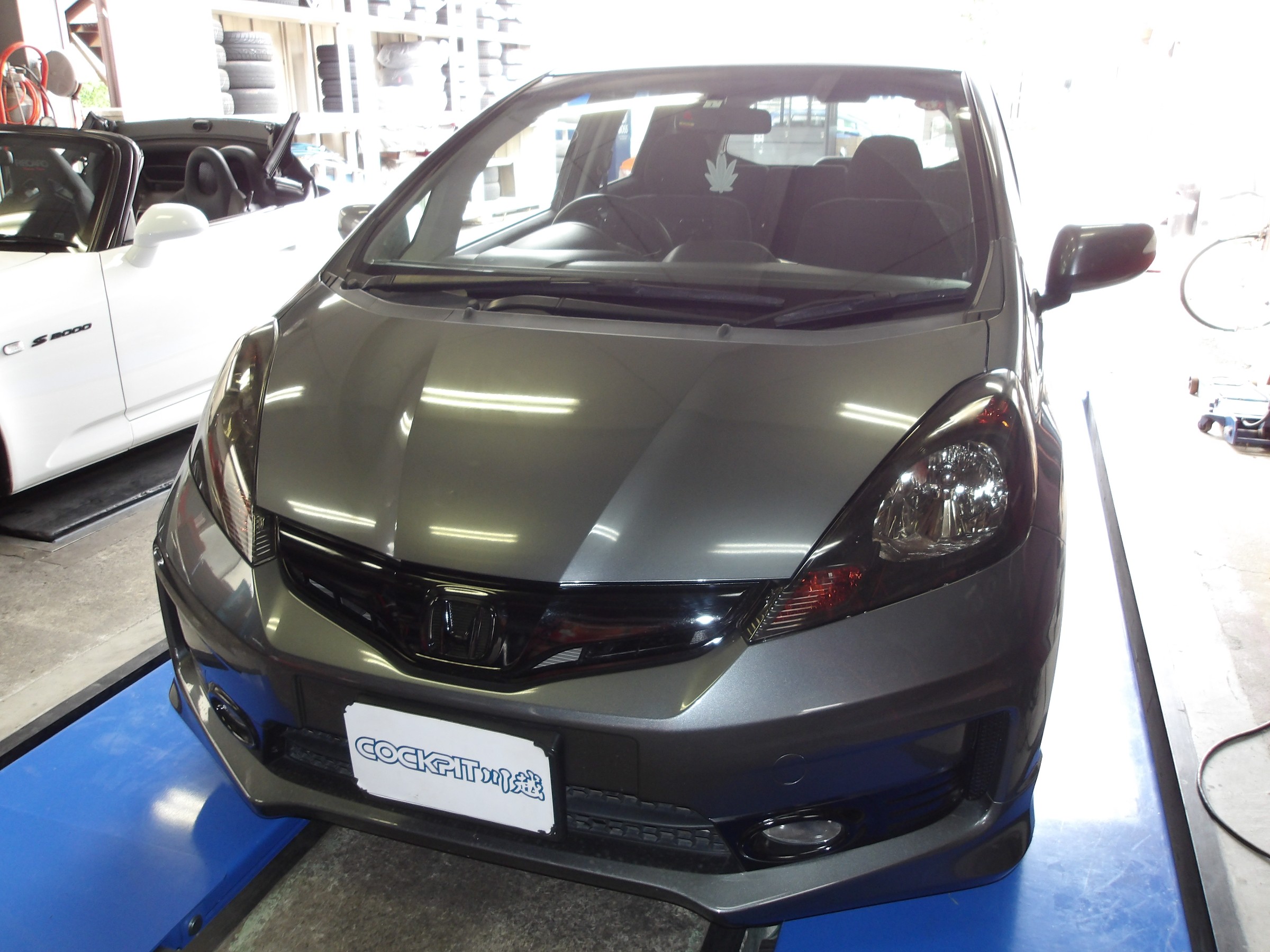 フィットRS（GP4）アライメント測定＆調整。 | ホンダ フィット ホイール > 4輪トータルアライメント測定・調整 | 作業日誌 ...