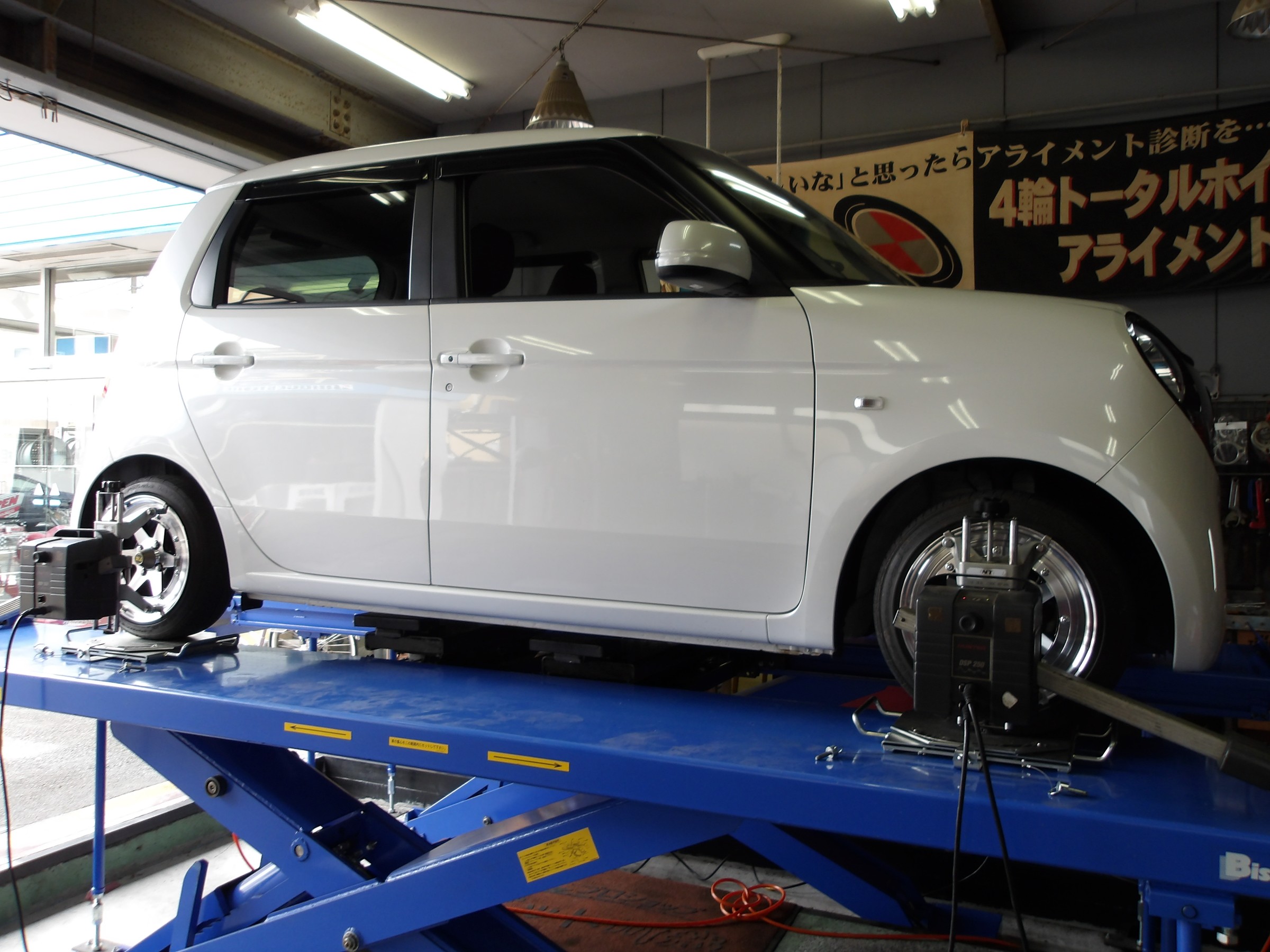 NｰONE（JG1）RS-R製ローダウンスプリング「Ti2000ダウン」装着＆アライメント作業。 | ホンダ N-ONE 足まわり（サスペンション・ブレーキ） 足まわり（サスペンション ...