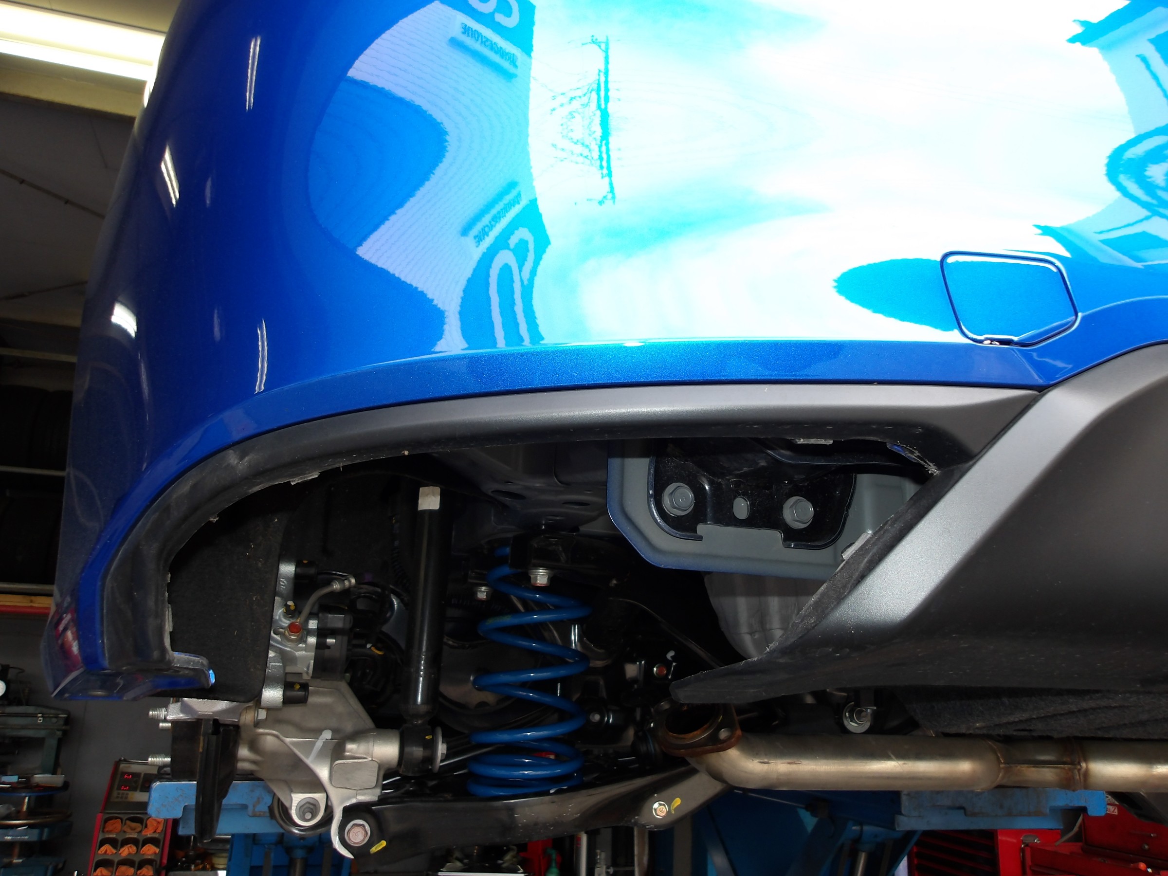 シビック（FL1）スプーン製「N1マフラーキット（保安基準適合）」装着。 | ホンダ シビック 吸・排気系 HID・LED（その他電装系） > マフラー交換 | 作業日誌 | コクピット 川越 ...