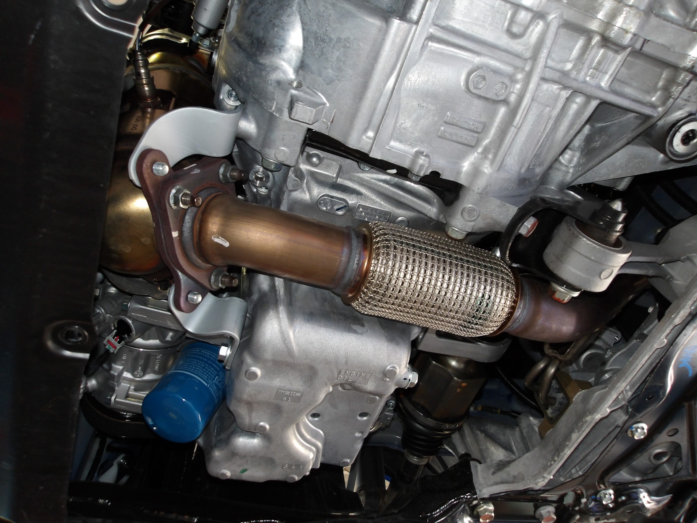 シビック（FL1）スプーン製「N1マフラーキット（保安基準適合）」装着。 | ホンダ シビック 吸・排気系 HID・LED（その他電装系） > マフラー交換 | 作業日誌 | コクピット 川越 ...