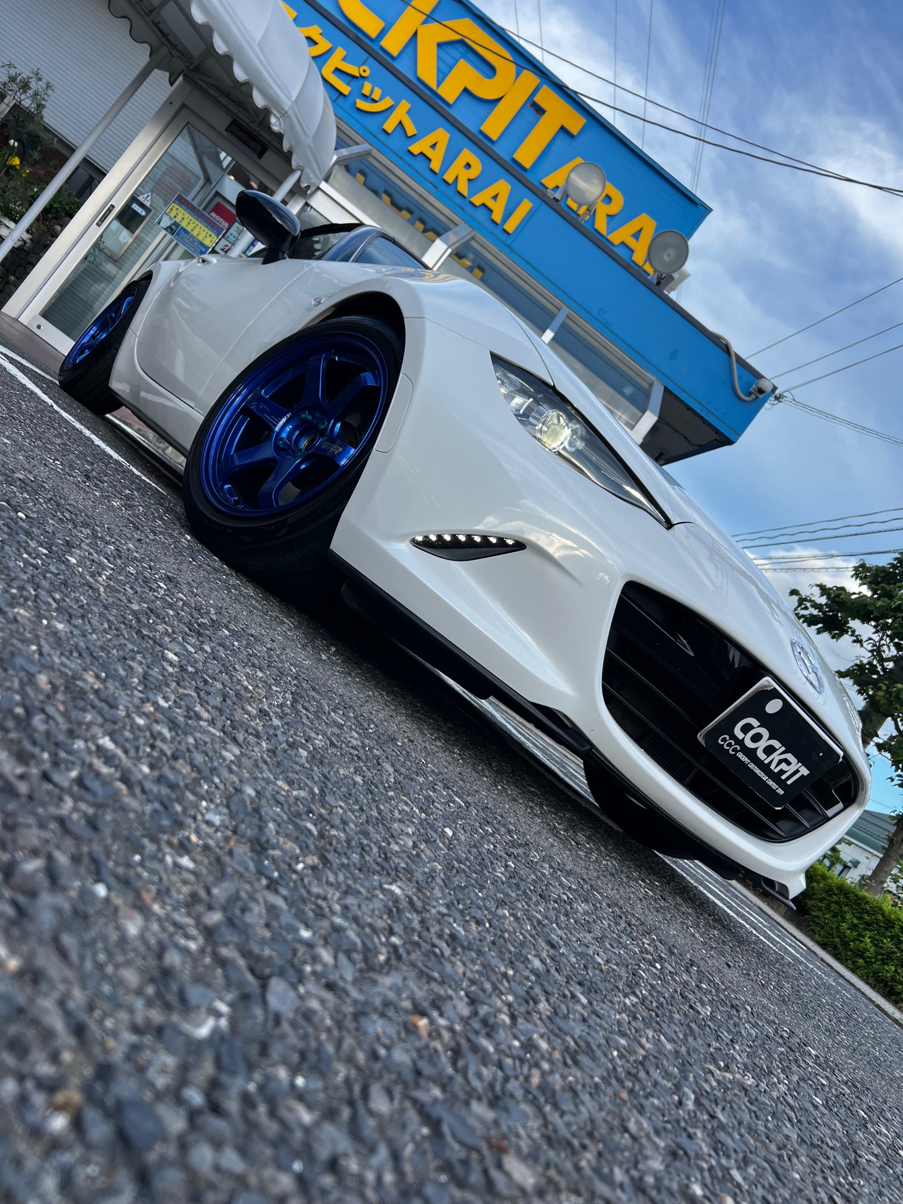 ロードスター カスタマイズ事例 : MAZDA ND ROADSTER 990S ND5RC × RAYS VOLK RACING ボルクレーシング TE37 SONIC x オプションカラー ...