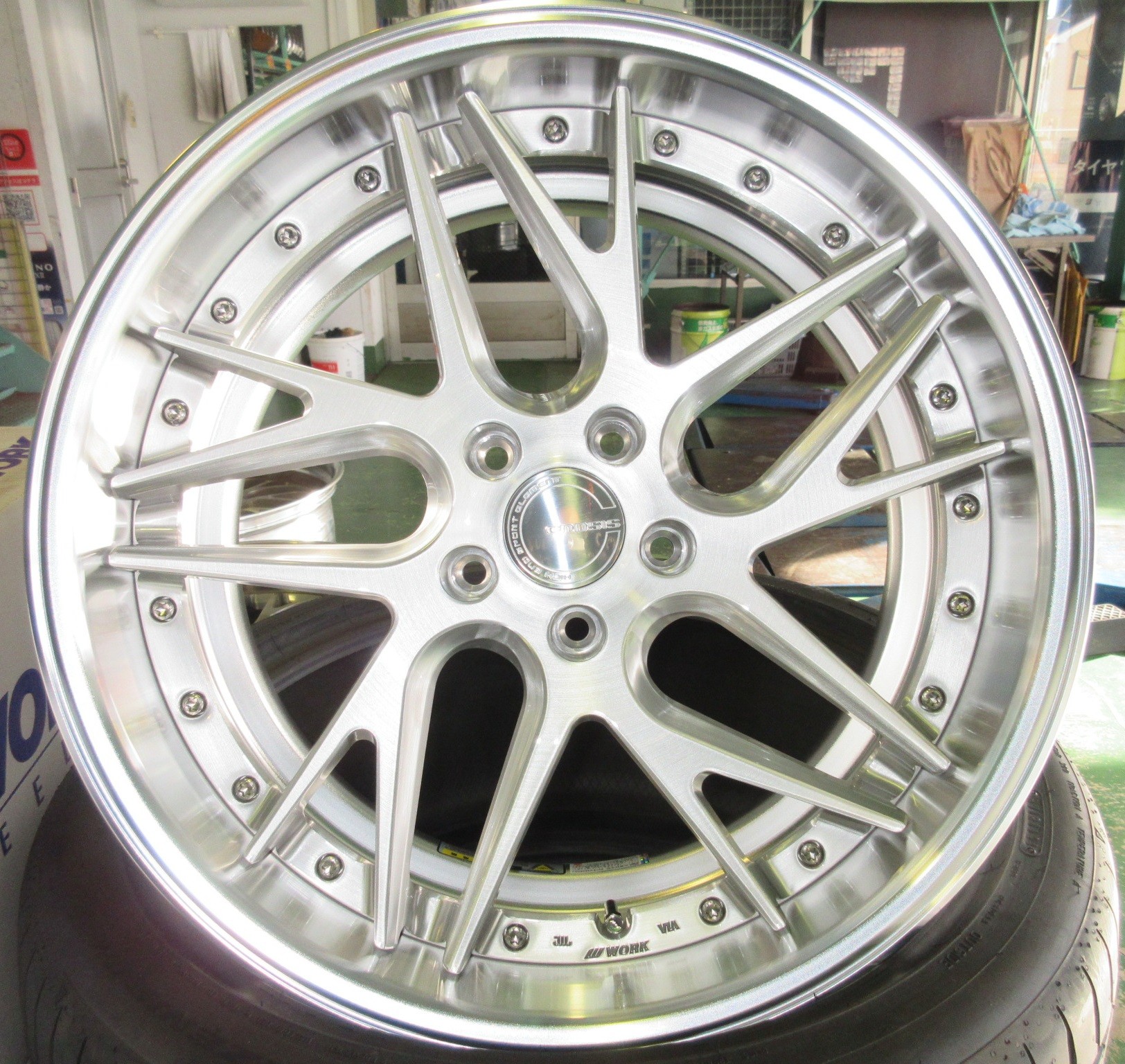 WORK『GNOSIS CV CVX』2piece | ホイール | 商品情報 | コクピット さつま貝塚 | おすすめ商品（タイヤ、ホイール ...