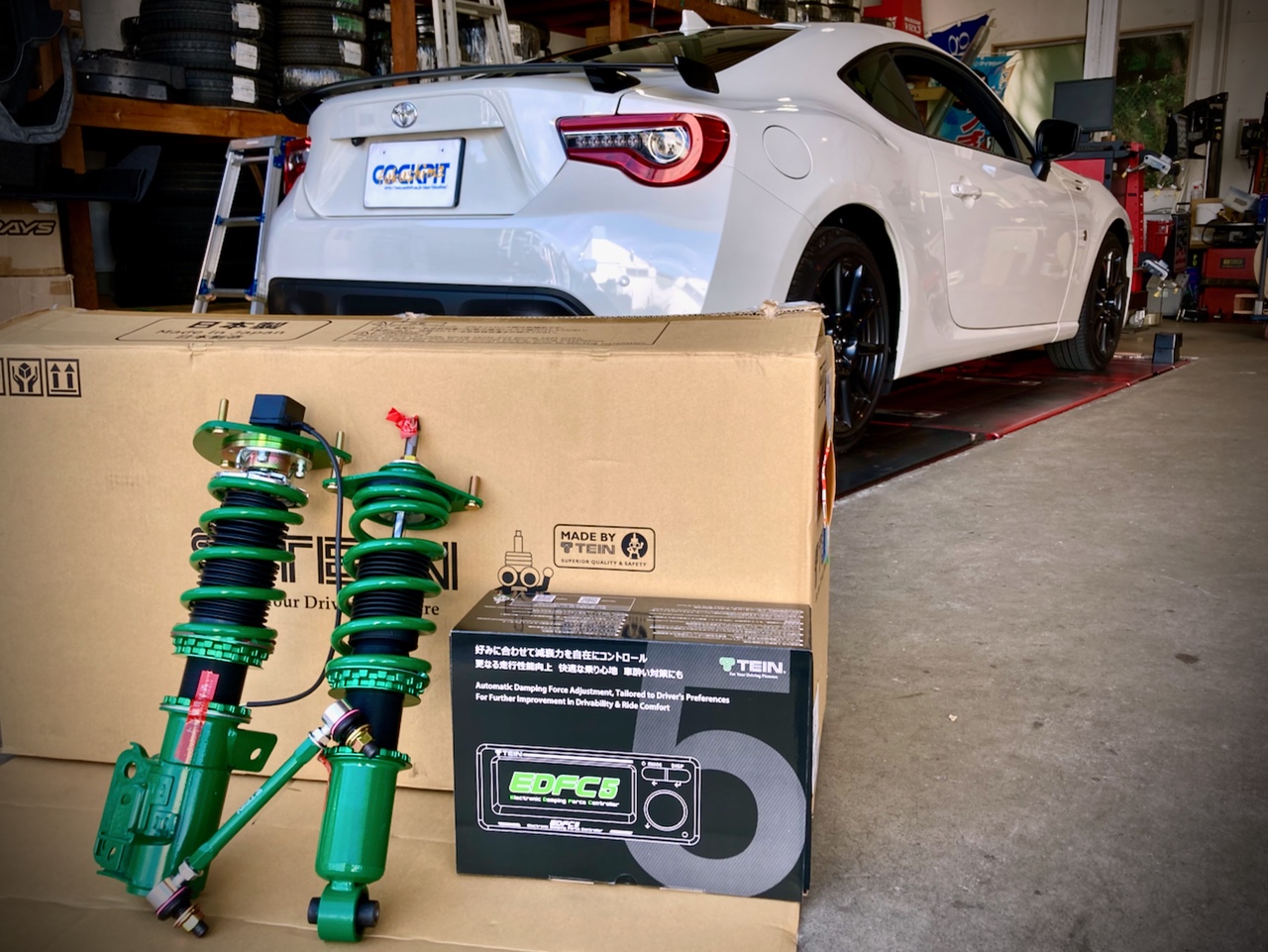 ZN6 TOYOTA 86 TEIN RX1 with EDFC5 | トヨタ 86（ZN6） 足まわり（サスペンション・ブレーキ） 足まわり（サスペンション・ブレーキ） > サスペンション ...