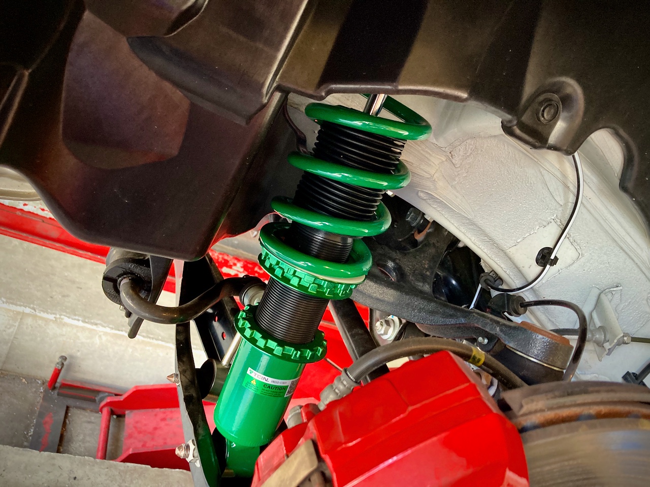 ZN6 TOYOTA 86 TEIN RX1 with EDFC5 | トヨタ 86（ZN6） 足まわり（サスペンション・ブレーキ） 足まわり（サスペンション・ブレーキ） > サスペンション ...