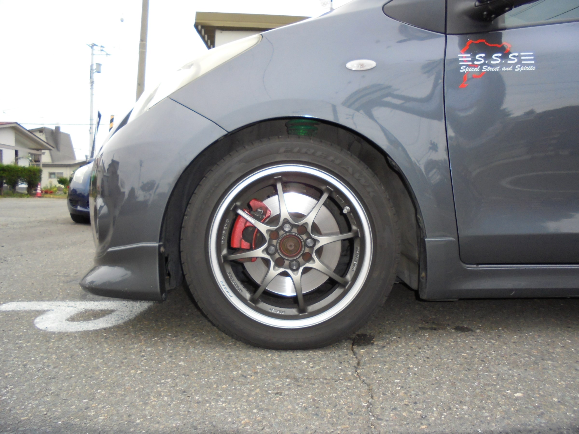 NCP91 ヴィッツ 峠仕様～ | オーナーズカーインデックス | カスタマイズカー紹介 | コクピット 白樺 | お客さまの車高調、ドレス ...