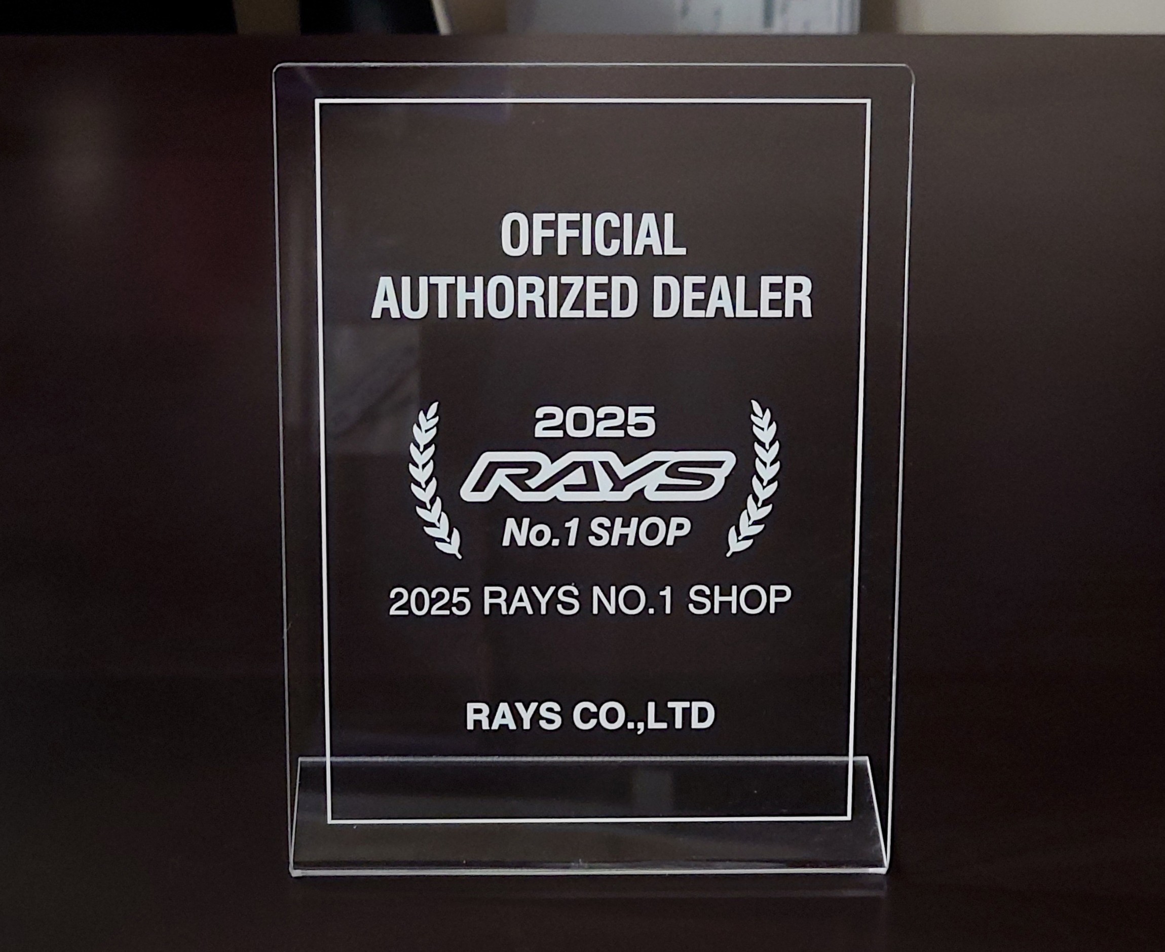 2025年も「RAYS No.1 SHOP」務めさせて頂きます | ホイール タイヤ > タイヤ・ホイール交換 | Feel Book ...