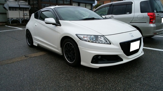 N様 CR-Z （ZF2） | オーナーズカーインデックス | カスタマイズカー紹介 | コクピット 魚津 | お客さまの車高調、ドレスアップ ...