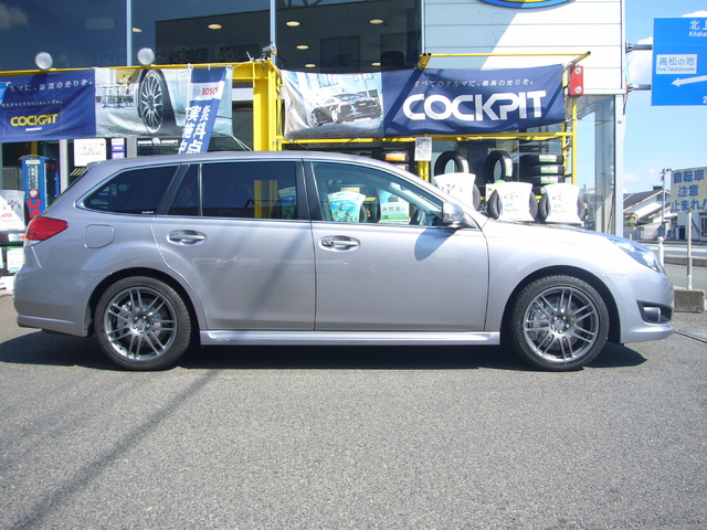 レガシィ BR9(更新) | オーナーズカーインデックス | カスタマイズカー紹介 | コクピット モリオカ | お客さまの車高調、ドレス ...